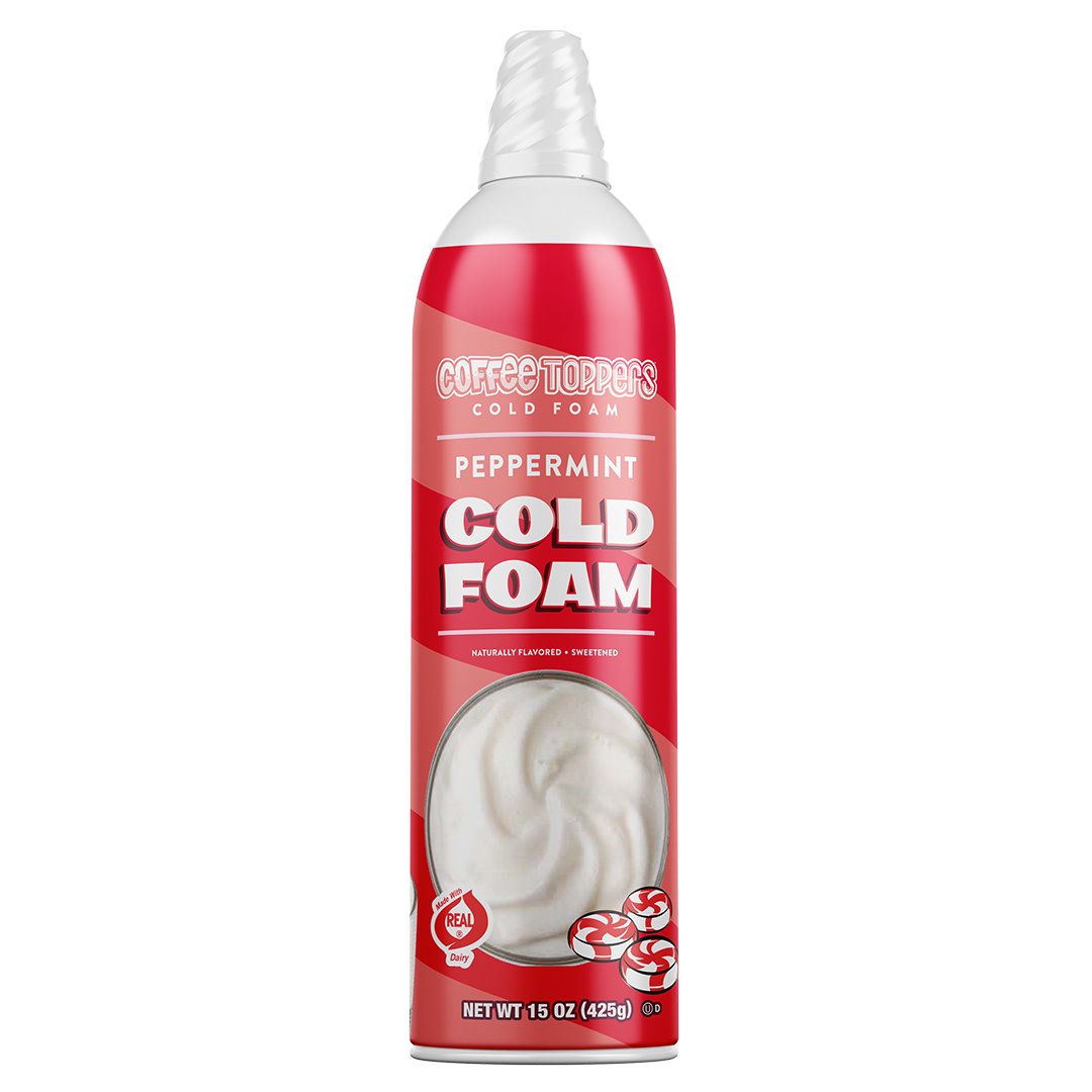 Coffee Toppers Peppermint Cold Foam - Shop Coffee creamer at H-E-B