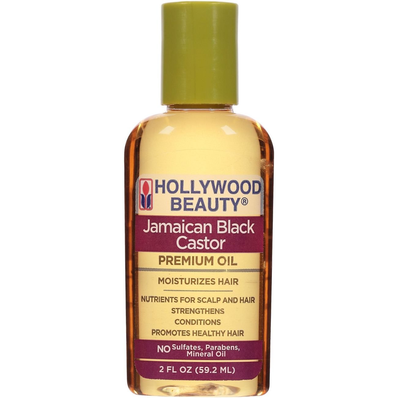 Hollywood Beauty Jamaican Black Castor Premium Hair Oil - Shop Styling ...