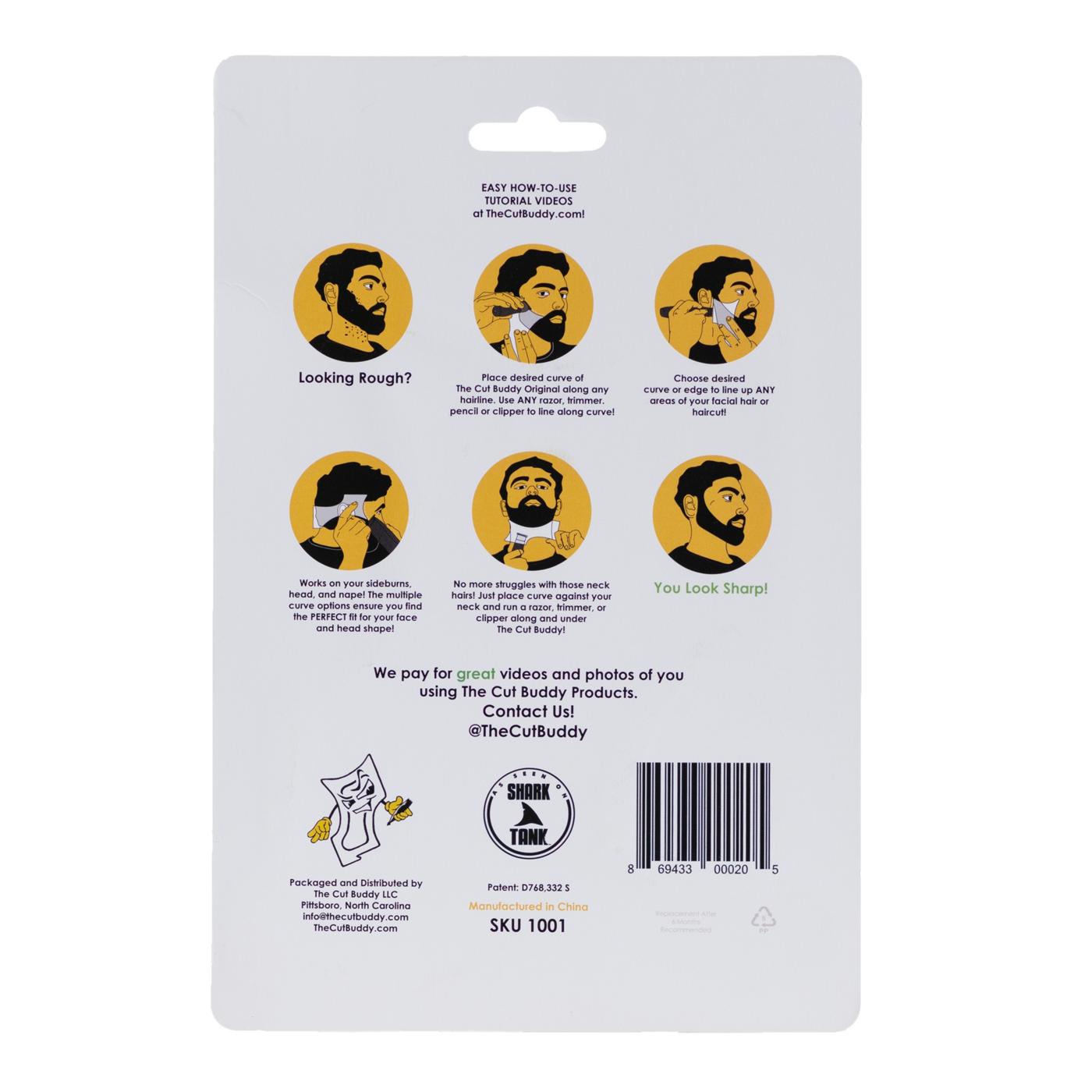 The Cut Buddy Hairline And Beard Shaping Guide Tool - Shop Hair ...