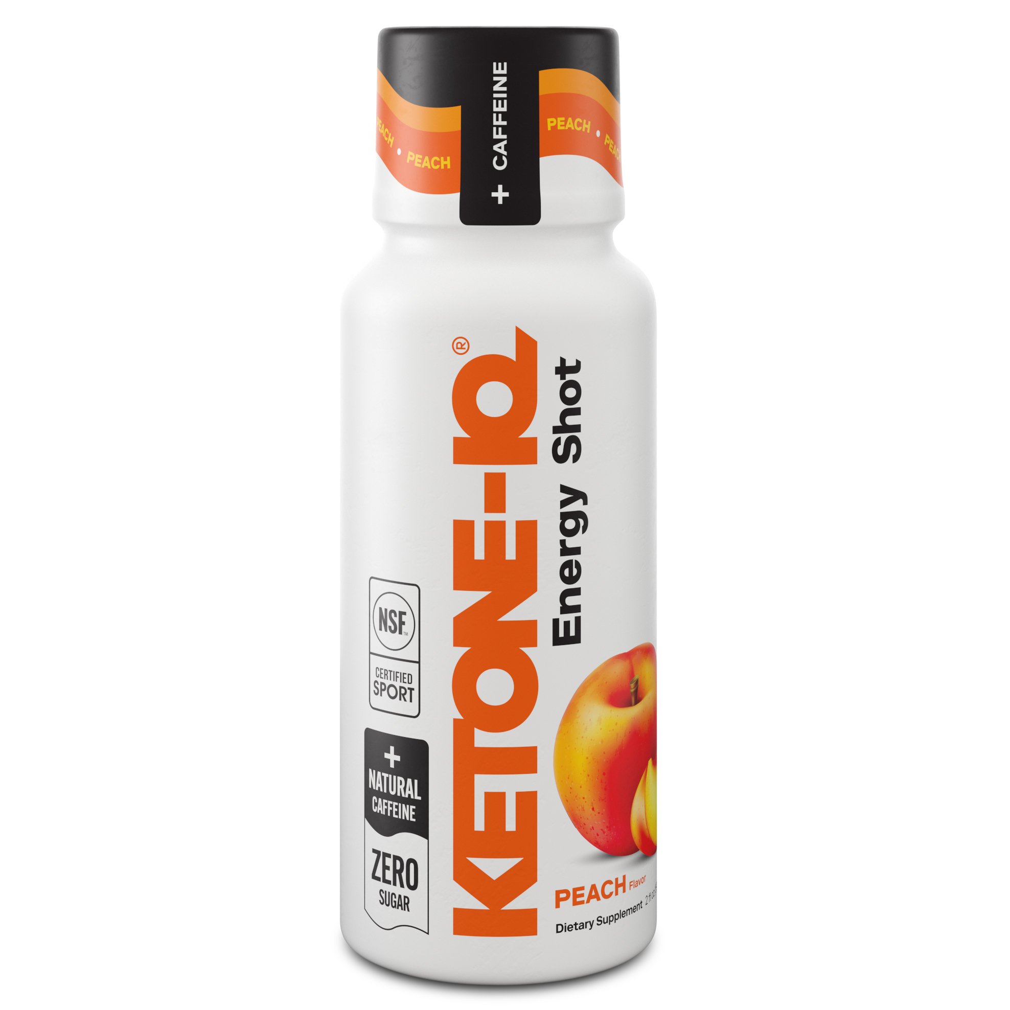 Ketone-IQ Zero Sugar Energy Shot - Caffeine Peach - Shop Sports & energy drinks at H-E-B