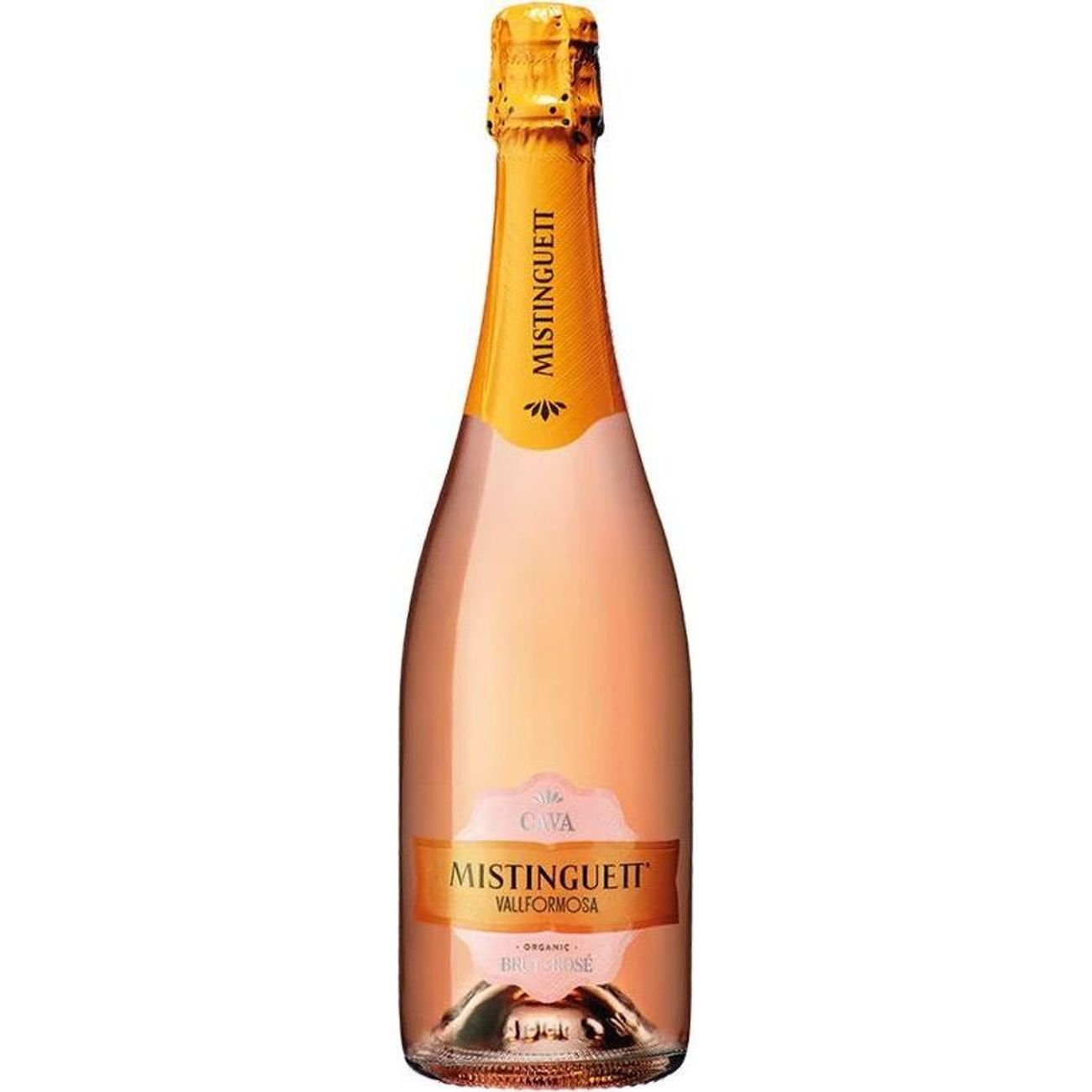 Mistinguett Organic Cava Brut Rose Sparkling Wine - Shop Wine at H-E-B