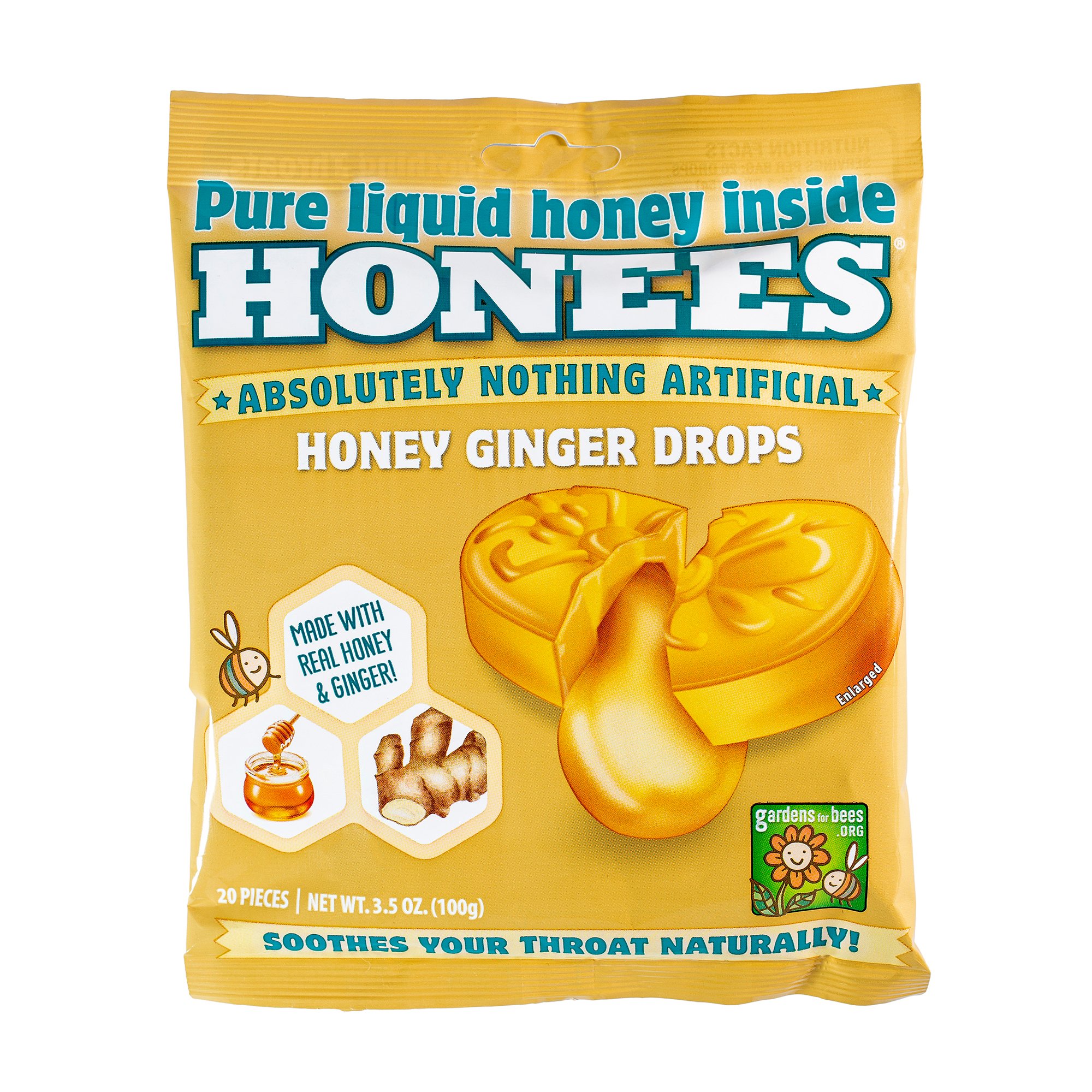 Honees Honey Ginger Cough Drops - Shop Cough, cold & flu at H-E-B