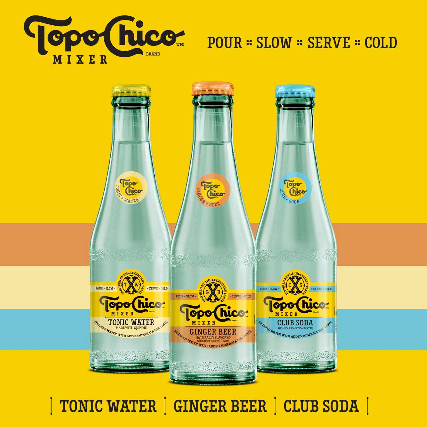 Topo Chico Mixer Tonic Water Glass Bottles - Shop Water at H-E-B