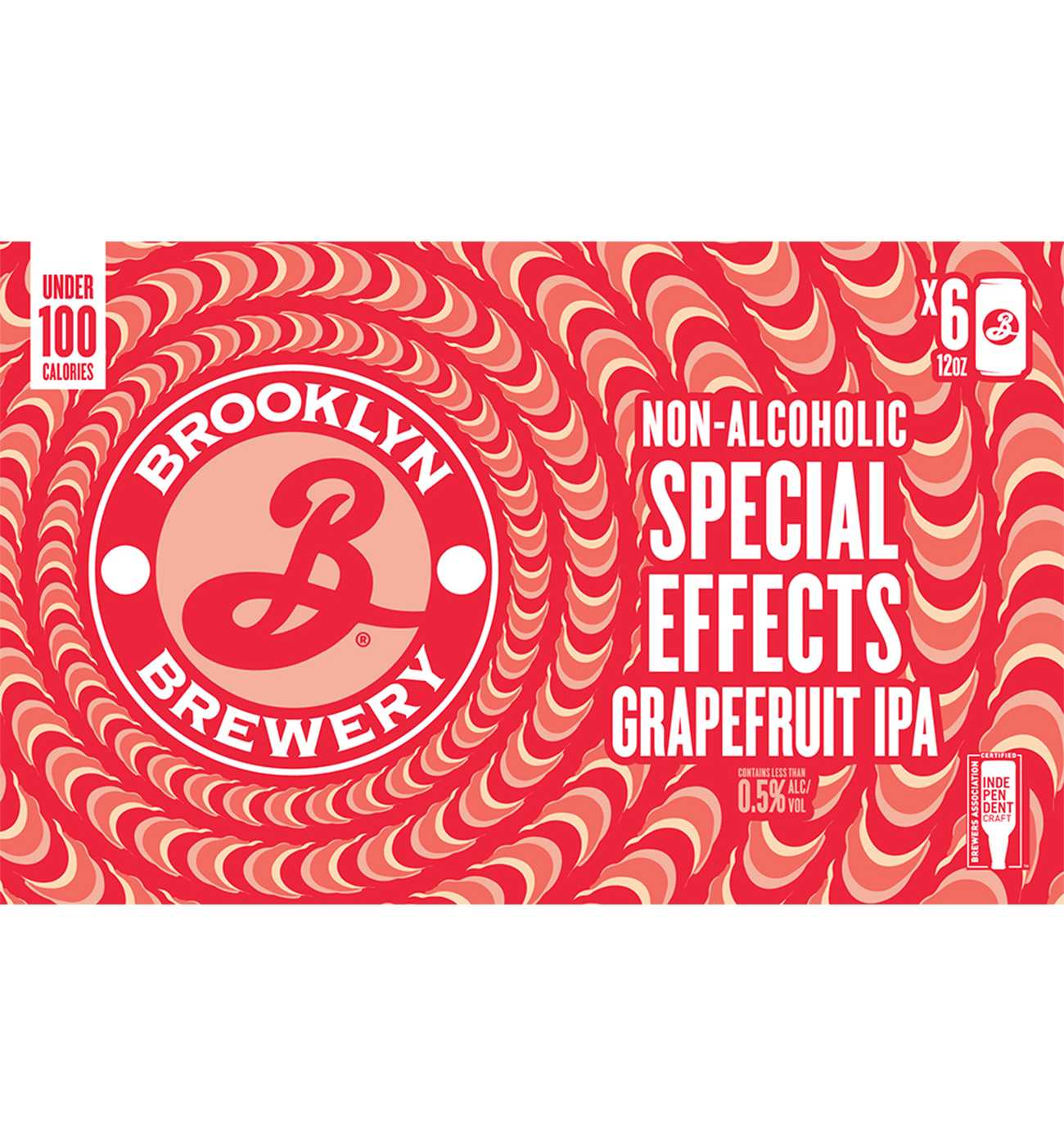 Brooklyn Brewery Special Effects Non- Alcoholic Grapefruit IPA Craft ...