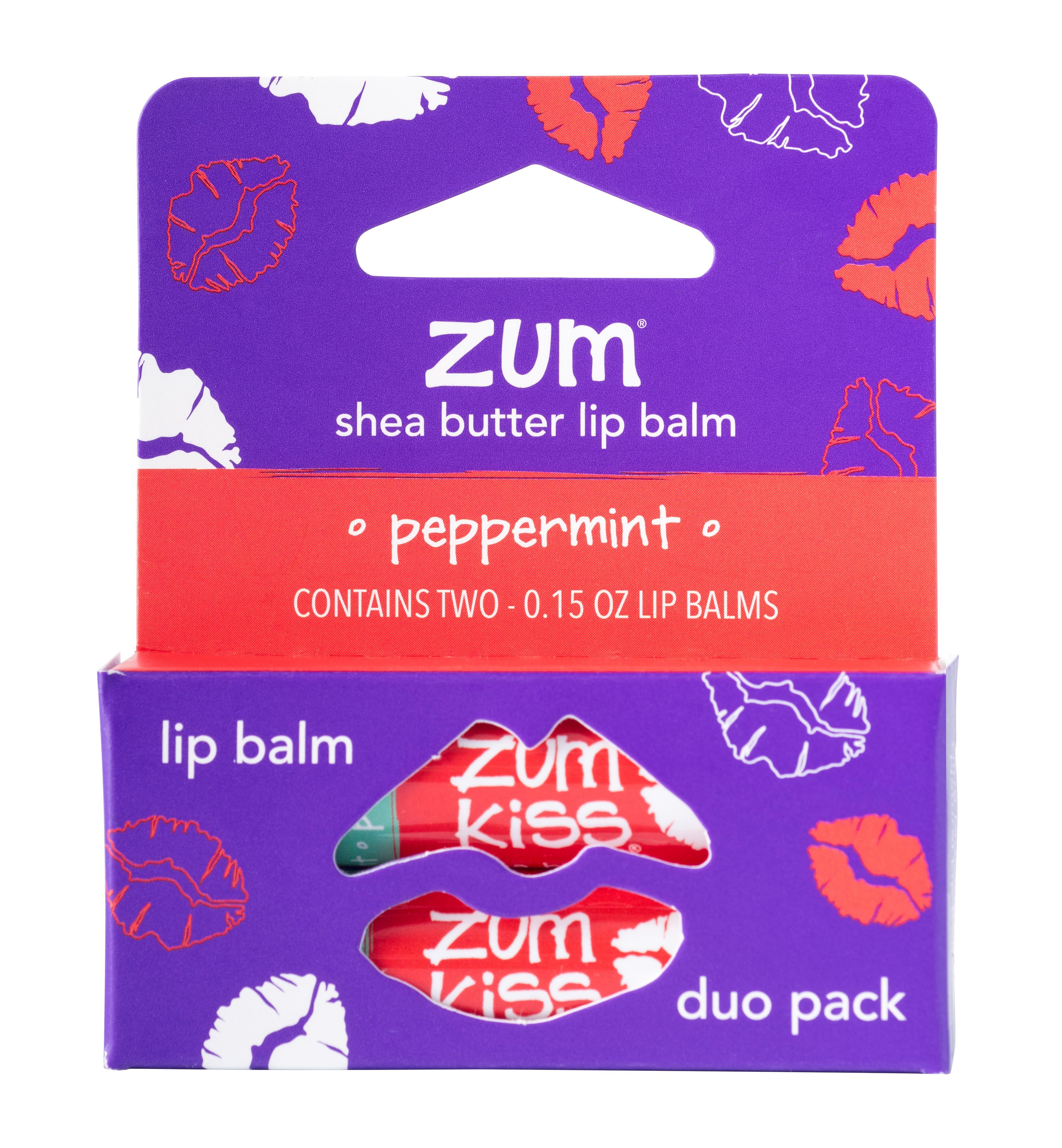 Zum Shea Butter Lip Balm - Peppermint - Shop Lip balm & treatments at H-E-B