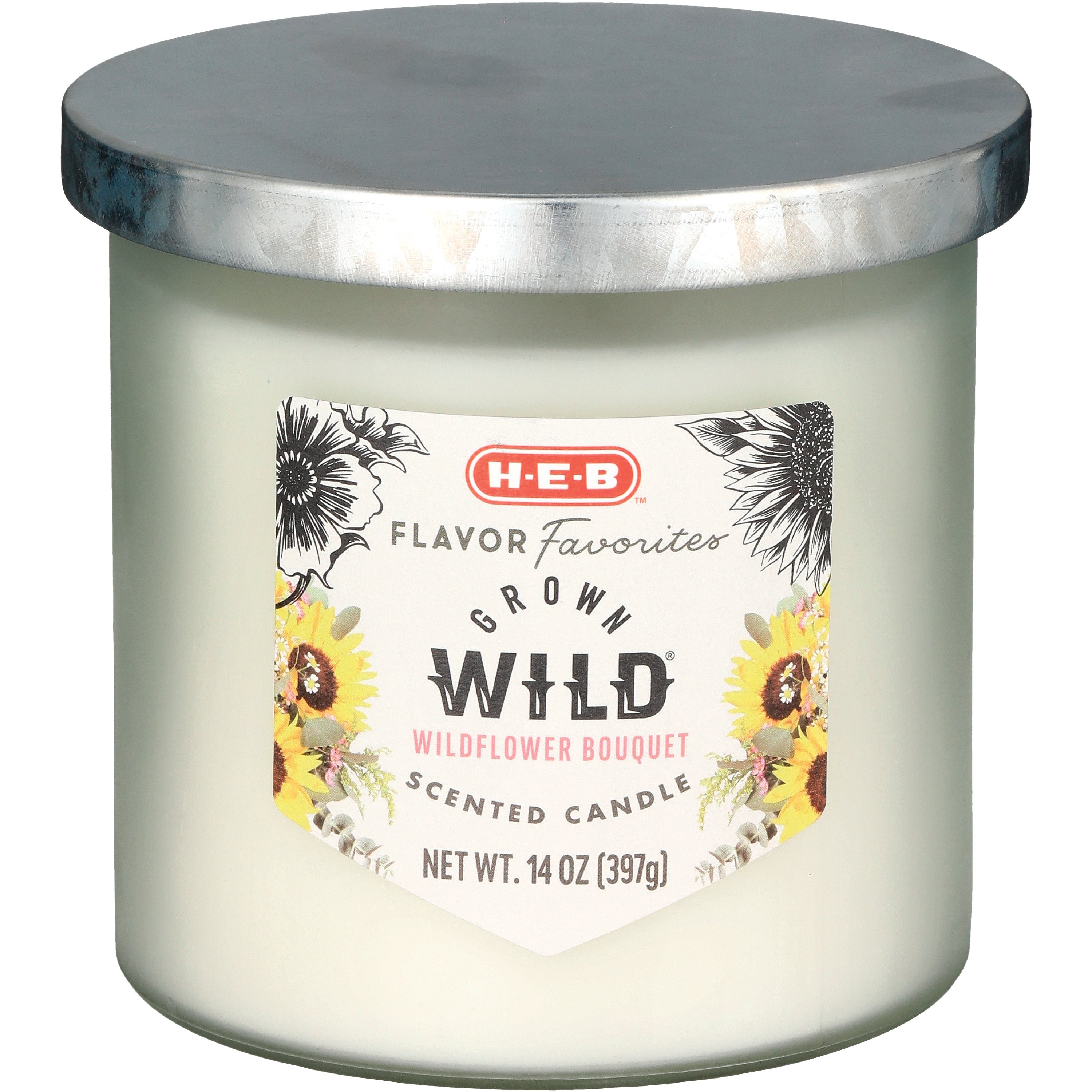 H-E-B Flavor Favorites Blooms Grown Wild - Wildflower Bouquet Scented ...