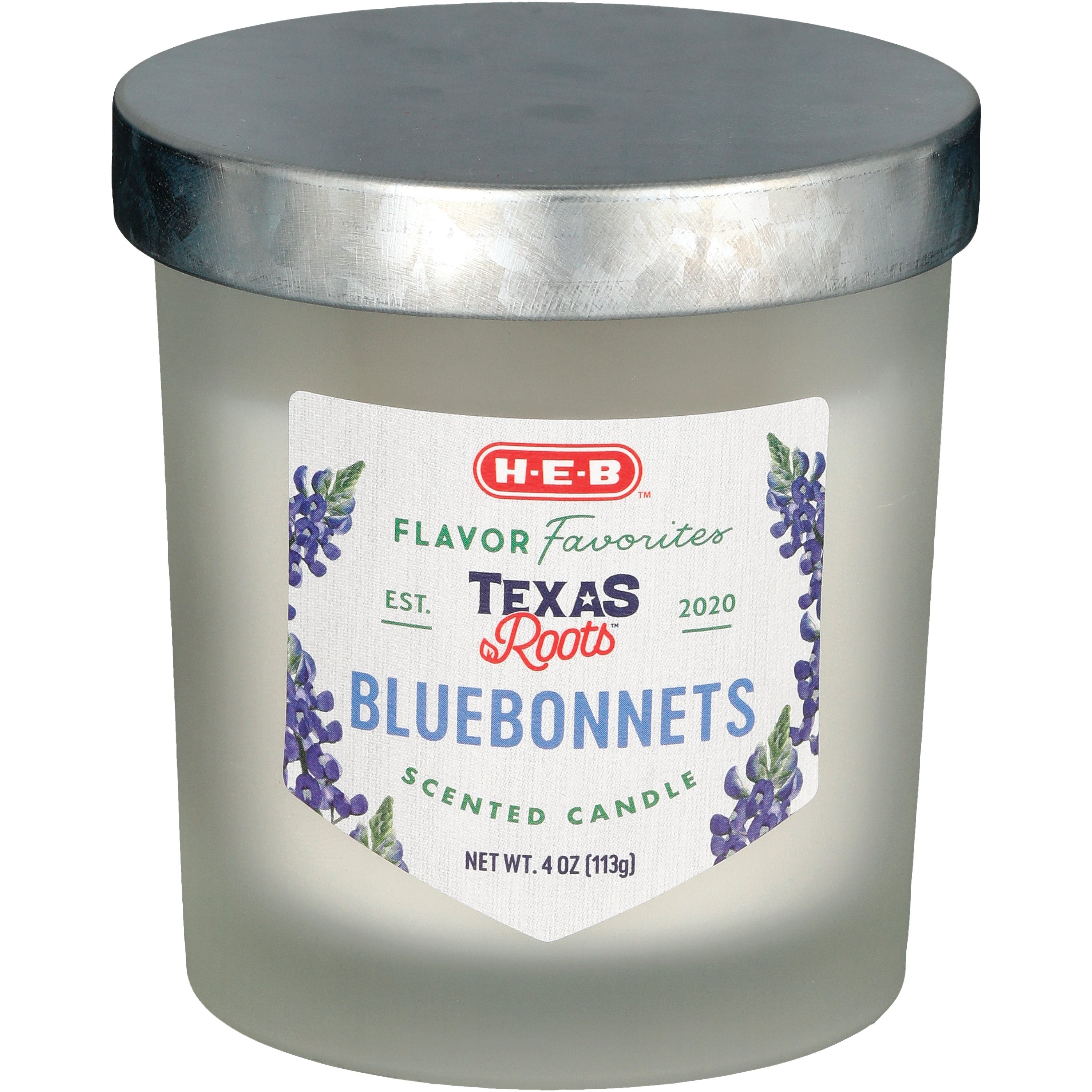 H-E-B Flavor Favorites Texas Roots Bluebonnets Scented Candle - Shop ...