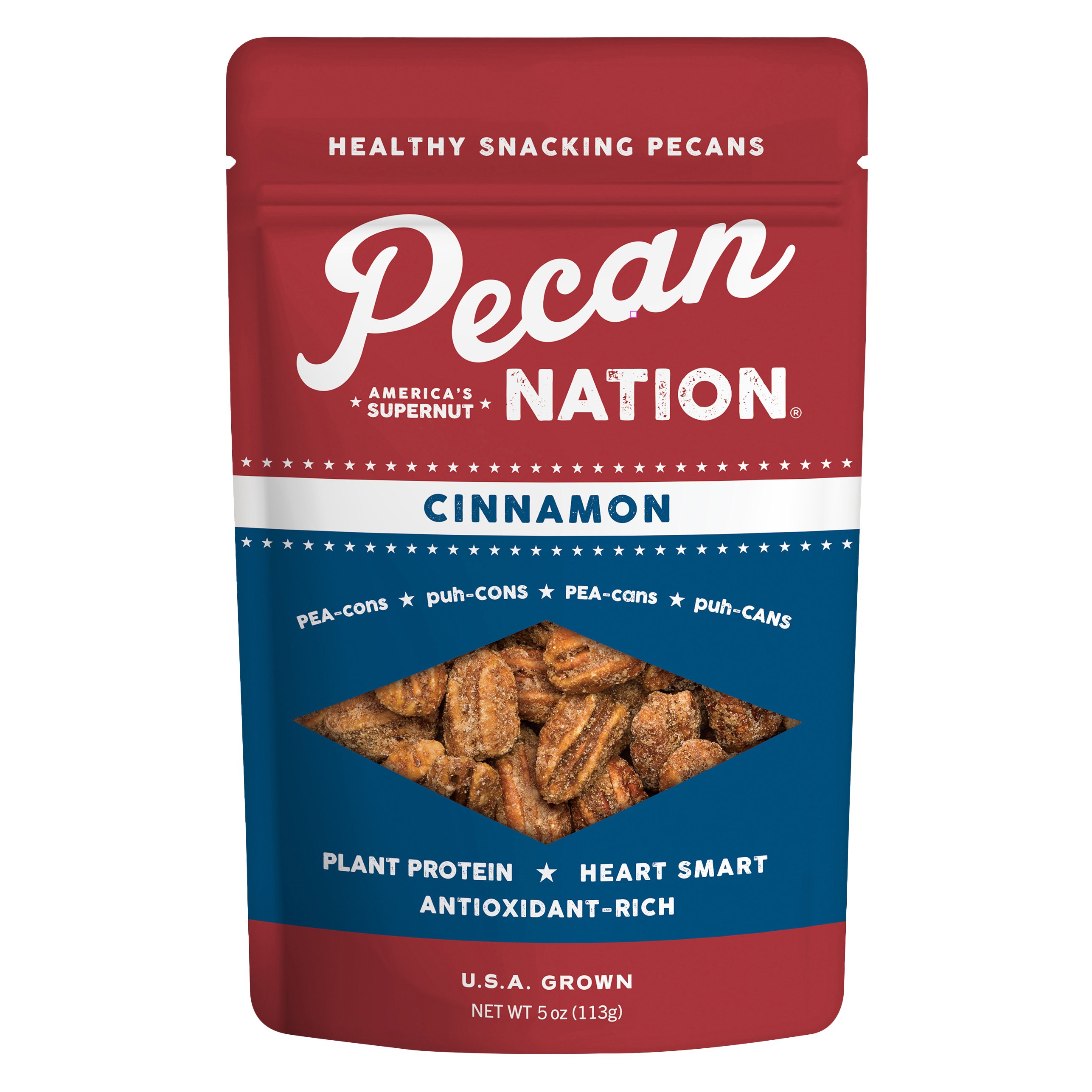 Pecan Nation Pecans - Cinnamon - Shop Nuts & seeds at H-E-B