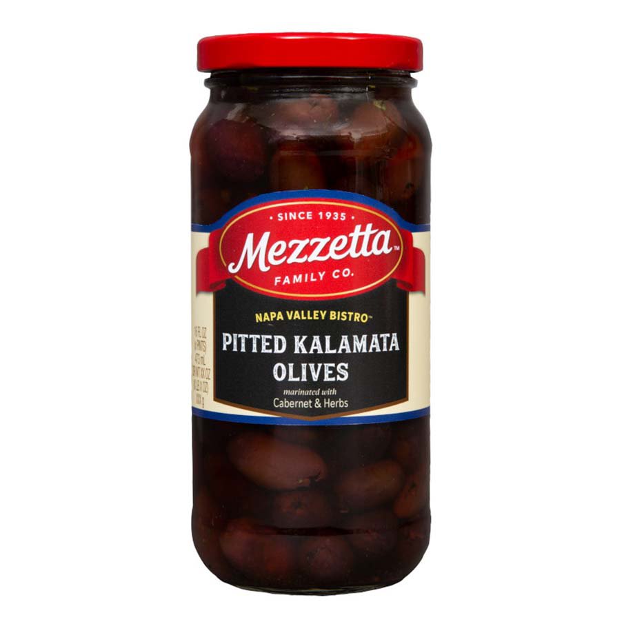 Mezzetta Napa Valley Bistro Pitted Kalamata Olives with Cabernet ...