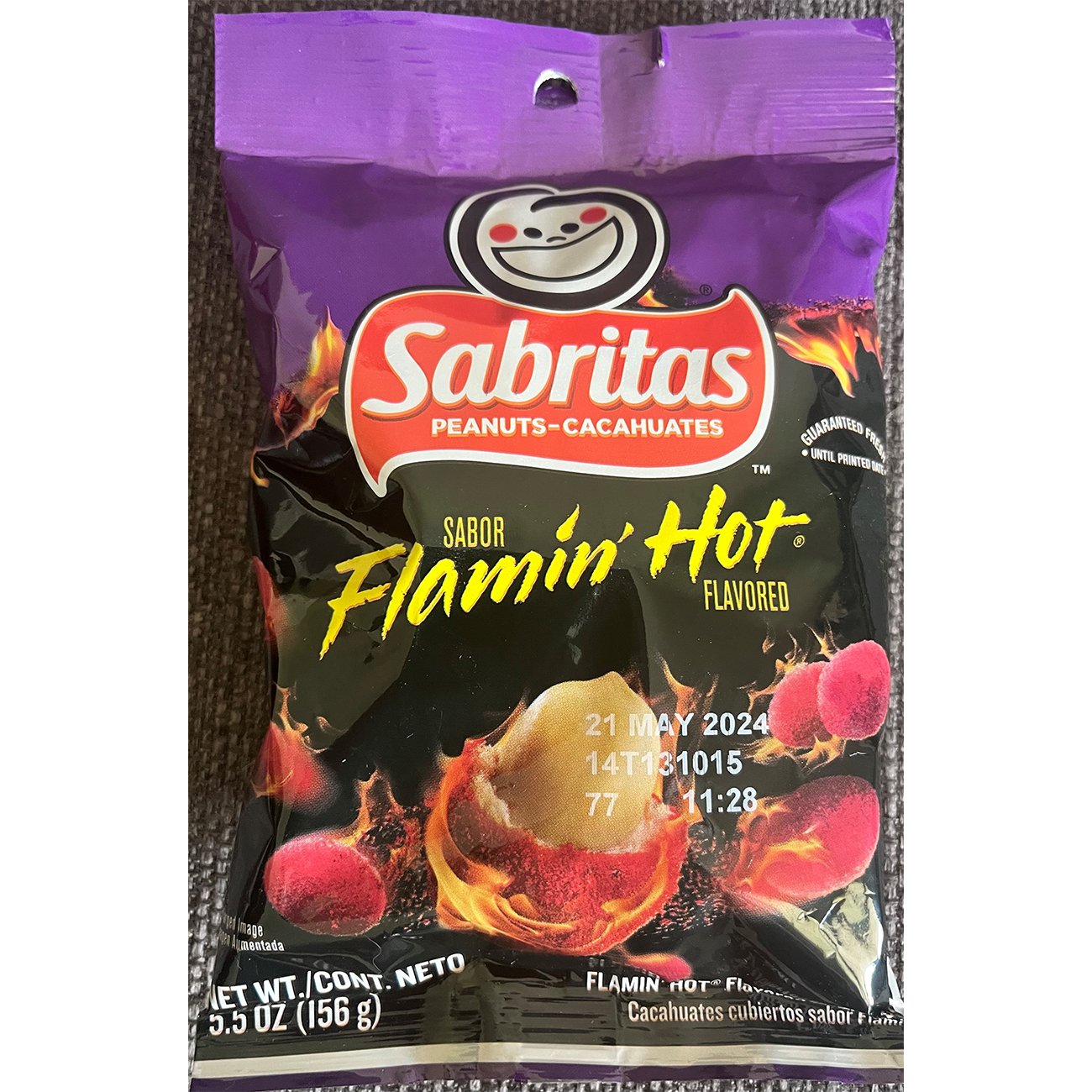 Sabritas Flamin' Hot Peanuts - Shop Nuts & seeds at H-E-B