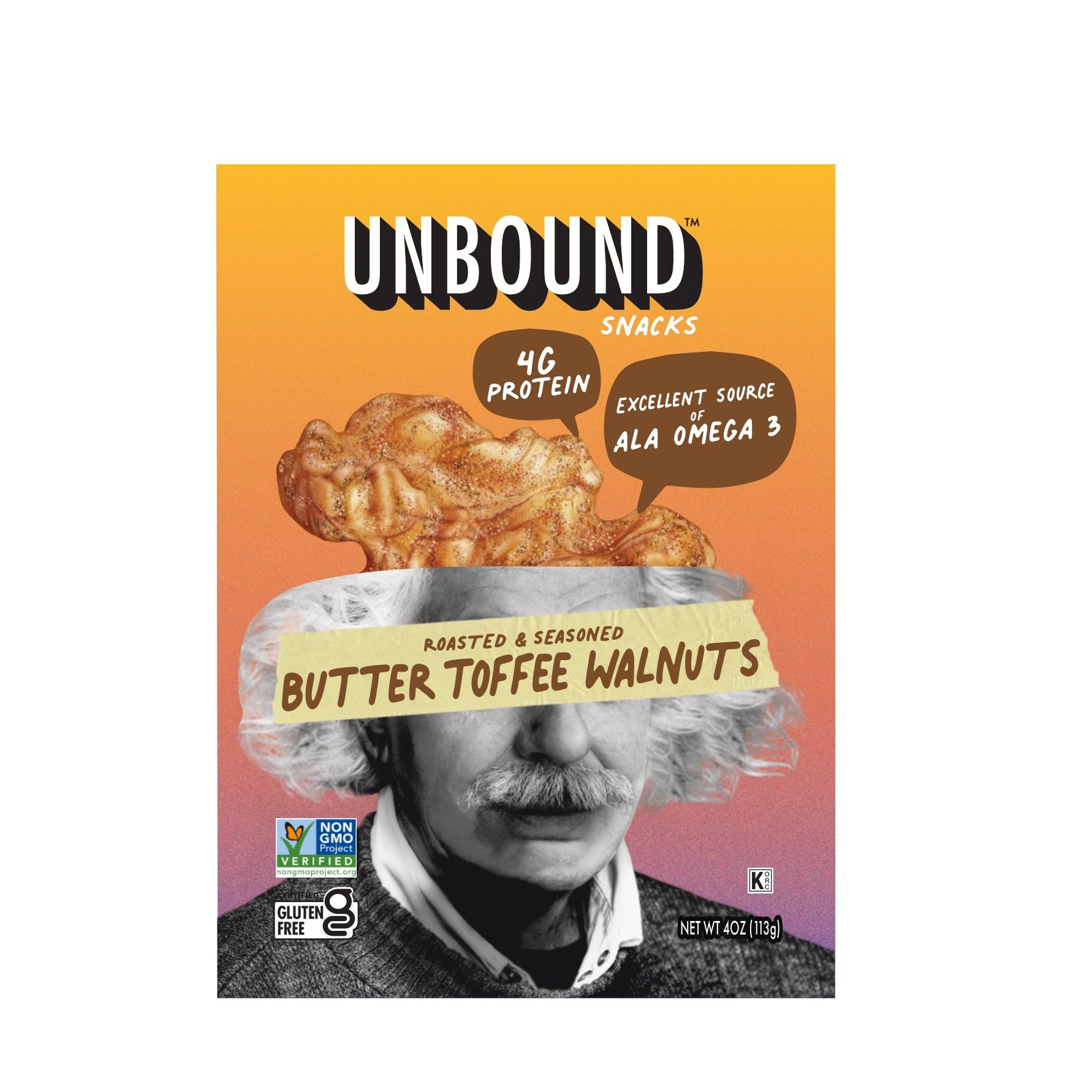 Unbound Snacks Roasted Seasoned Walnuts - Butter Toffee - Shop Nuts ...