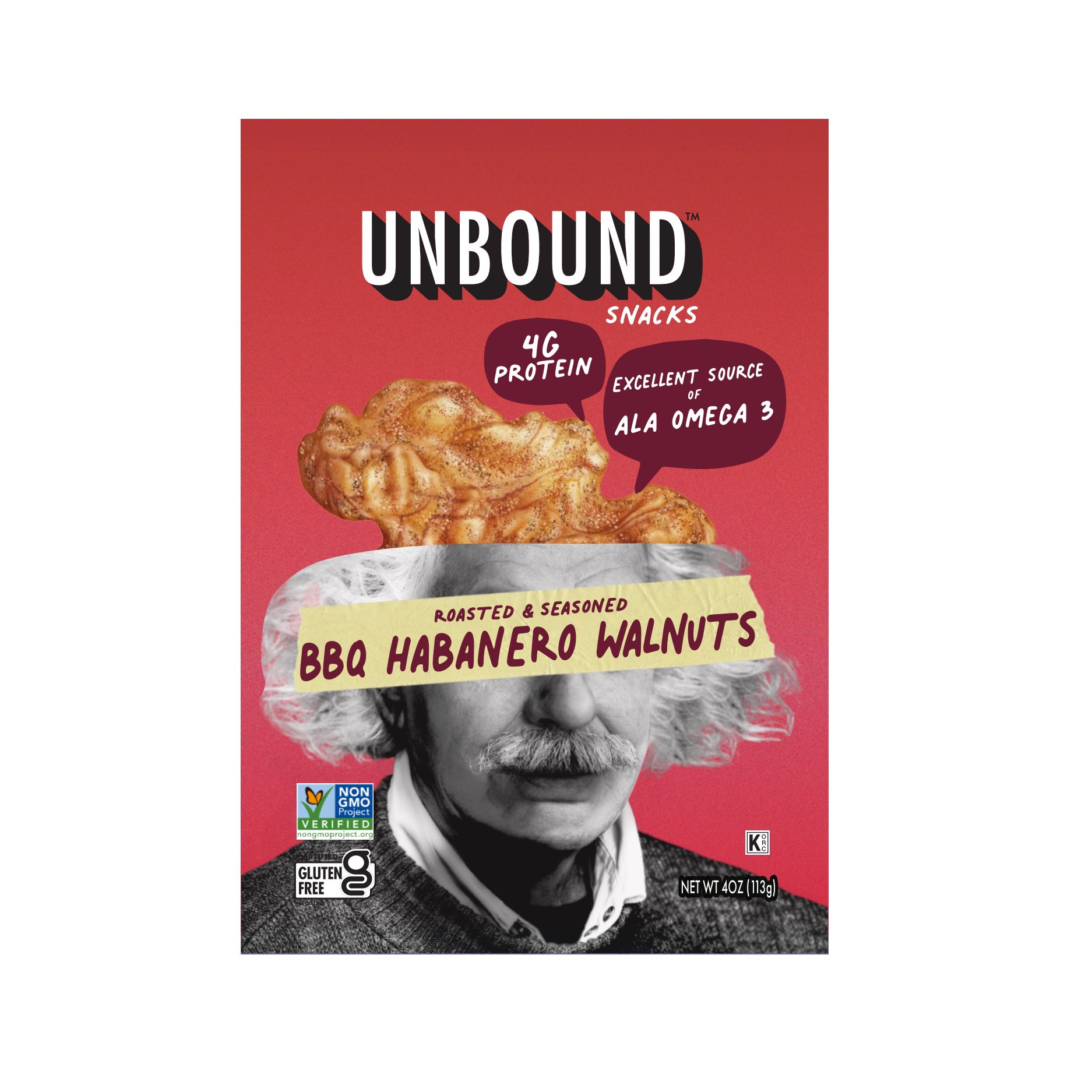 Unbound Snacks Roasted Seasoned Walnuts - BBQ Habanero - Shop Nuts ...