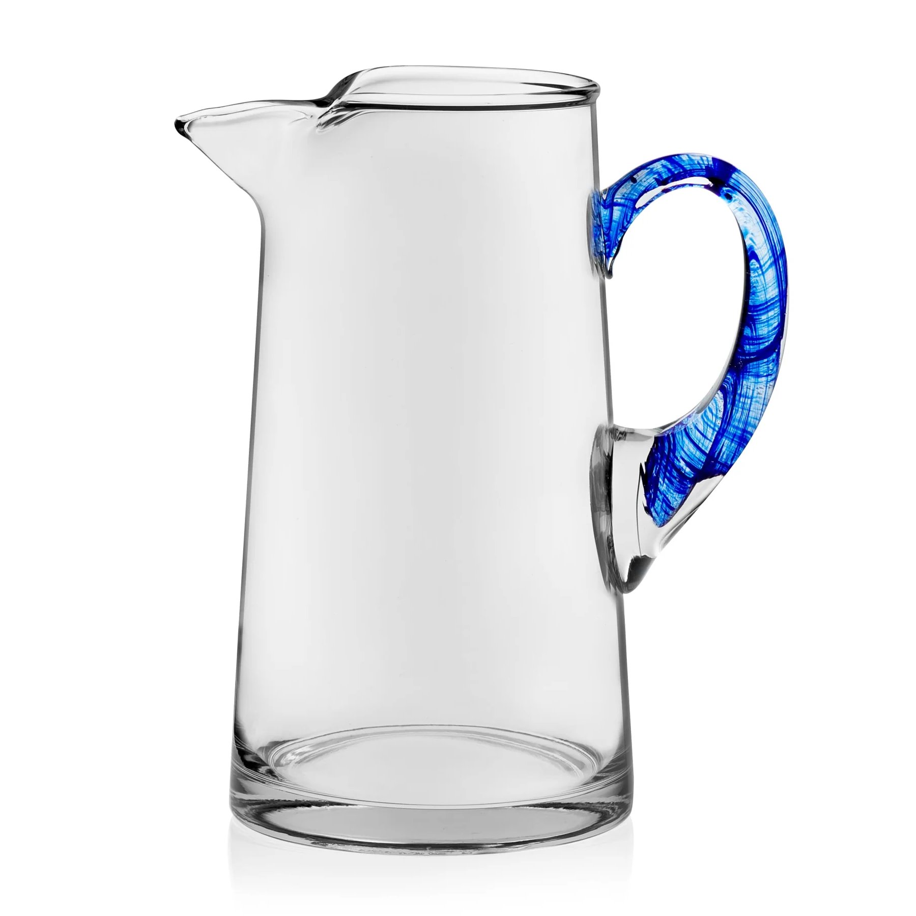 Libbey Cabos Blue-Handle Glass Pitcher - Shop Serving dishes at H-E-B
