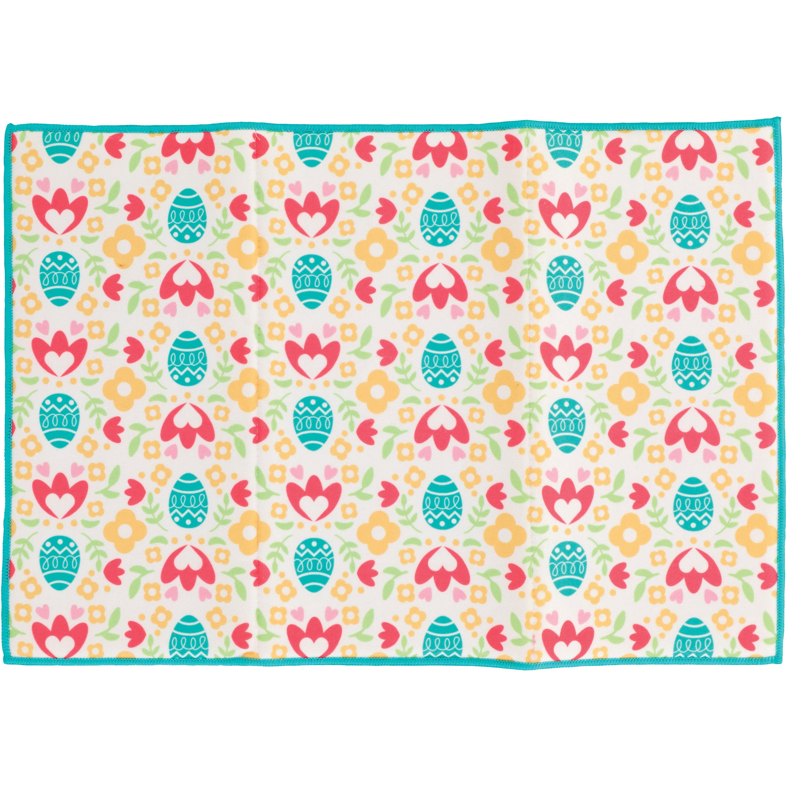 Destination Holiday Spring Florals Easter Reversible Drying Mat - Shop ...