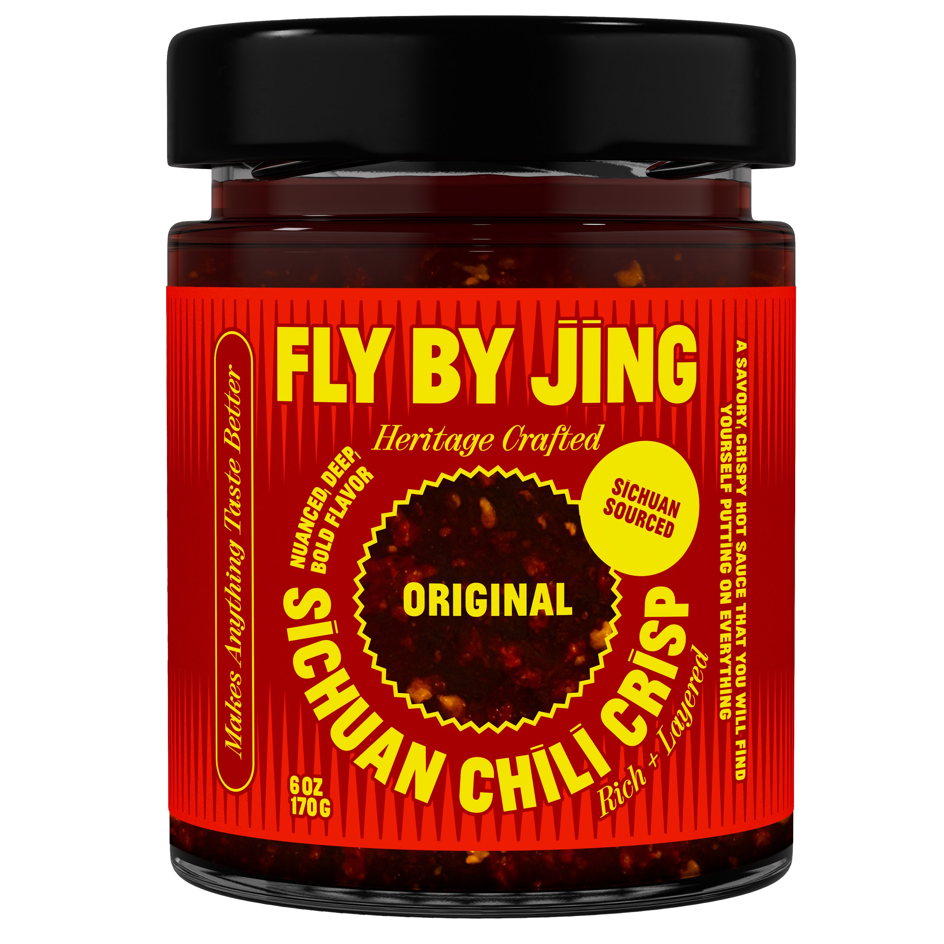 Fly By Jing Original Sichuan Chili Crisp Hot Sauce - Shop Hot sauce at H-E-B