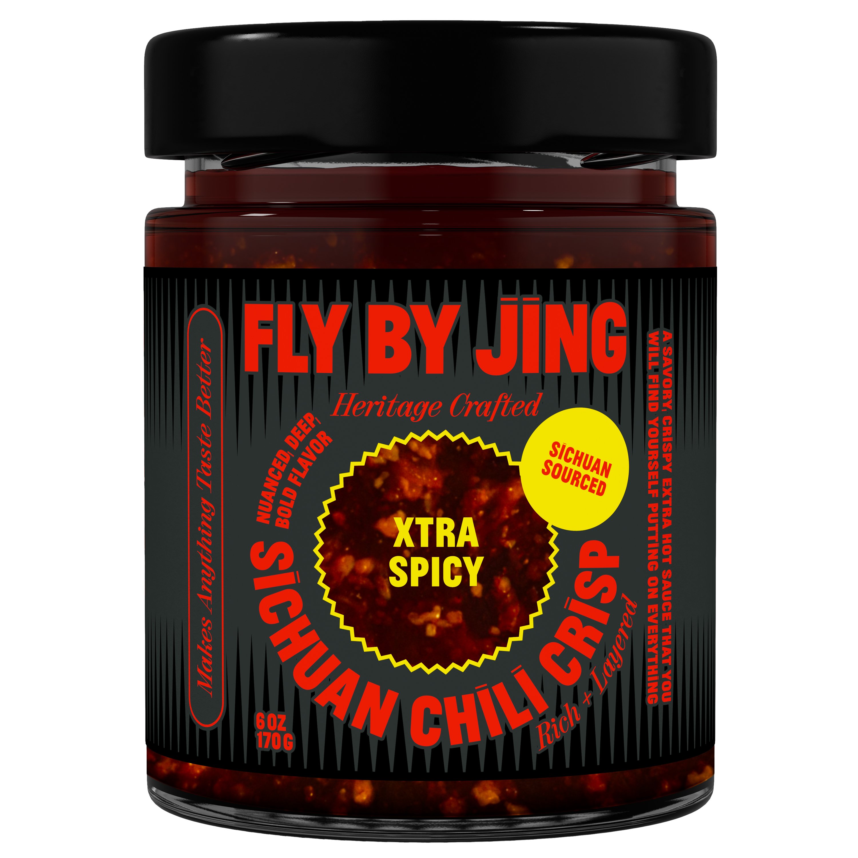 Fly By Jing Xtra Spicy Sichuan Chili Crisp Hot Sauce - Shop Hot sauce ...