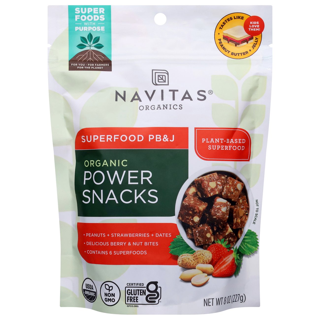 Navitas Organics Power Snacks - Superfood PB&J - Shop Diet & fitness at ...