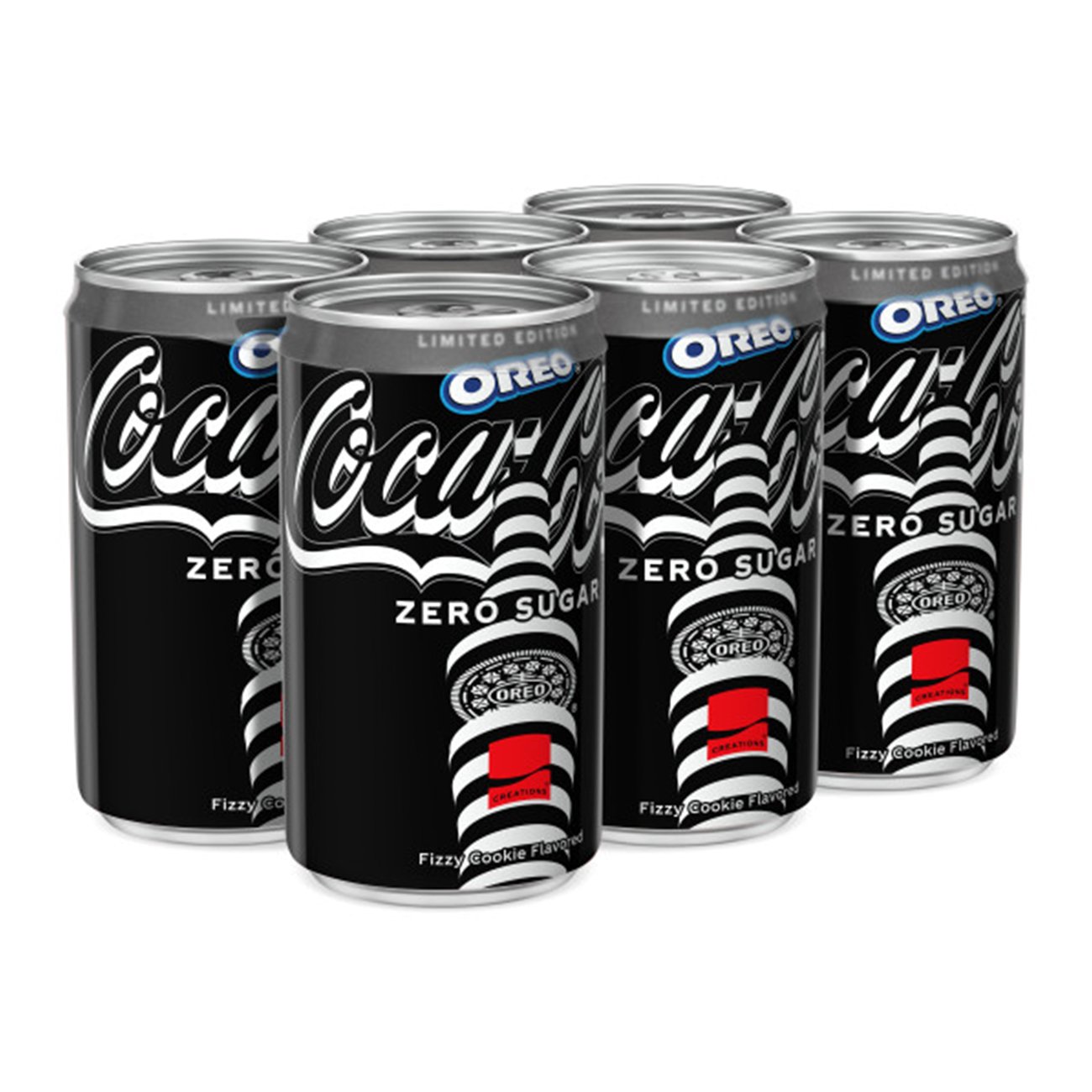 Coca-Cola Coke Zero Sugar Oreo 6 Pack Mini Cans - Shop Soda at H-E-B