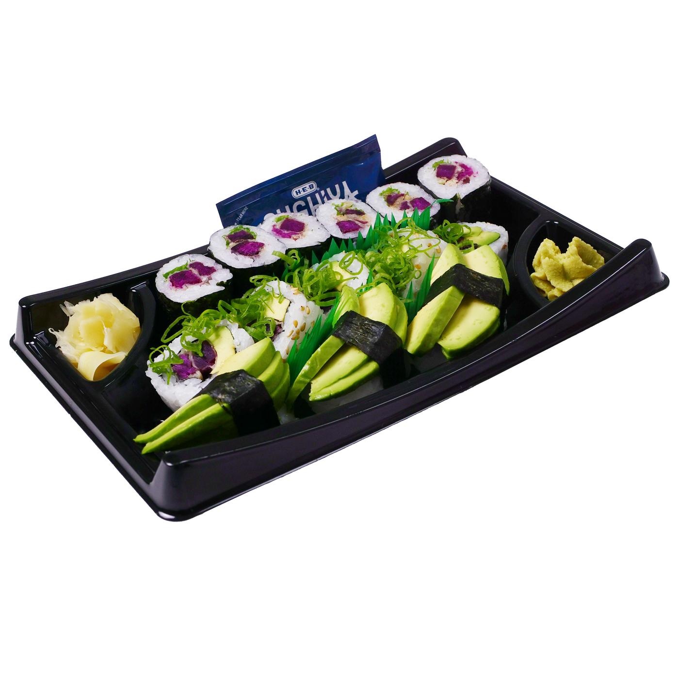 H-E-B Sushiya Moonlight Sushi Combo Pack - Shop Sushi at H-E-B