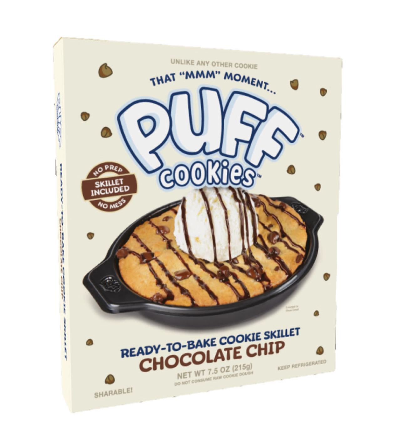 Puff Cookies Ready-To-Bake Cookie Skillet - Chocolate Chip - Shop ...