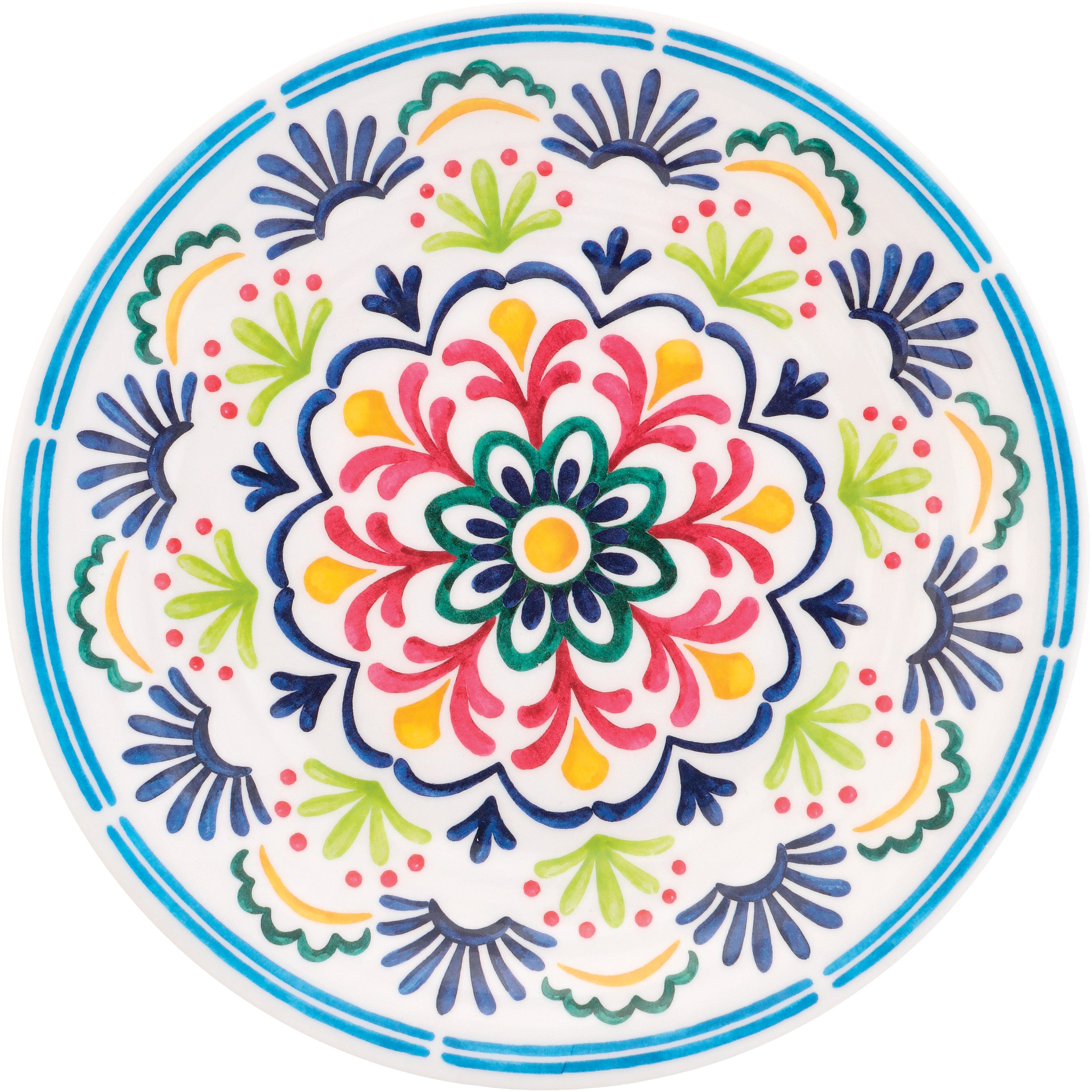 Ultimate Homeware Fiesta Melamine Salad Plate - Shop Plates at H-E-B