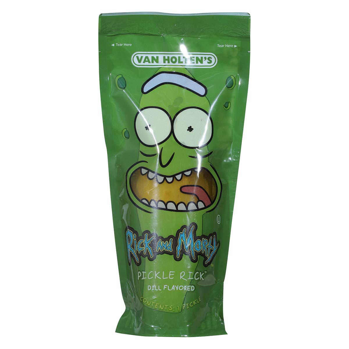 Van Holten's Rick and Morty Dill Flavored Pickle Rick - Shop Pickles ...