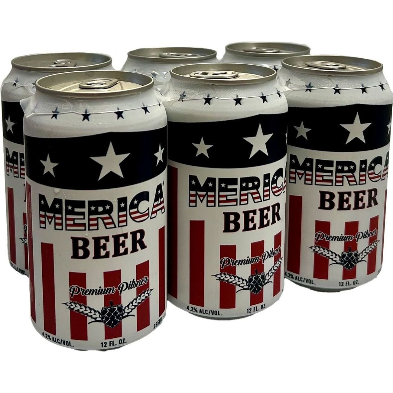 Alamo Merica Beer 6 pk Cans - Shop Beer at H-E-B