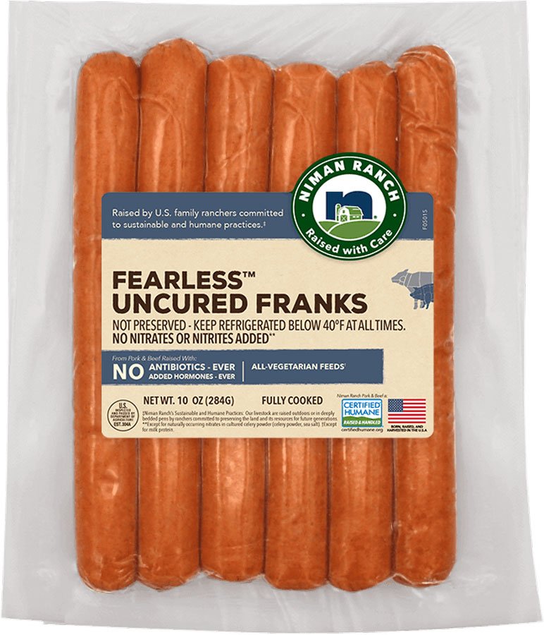 Niman Ranch Uncured Franks, 10 oz | Central Market - Really Into Food