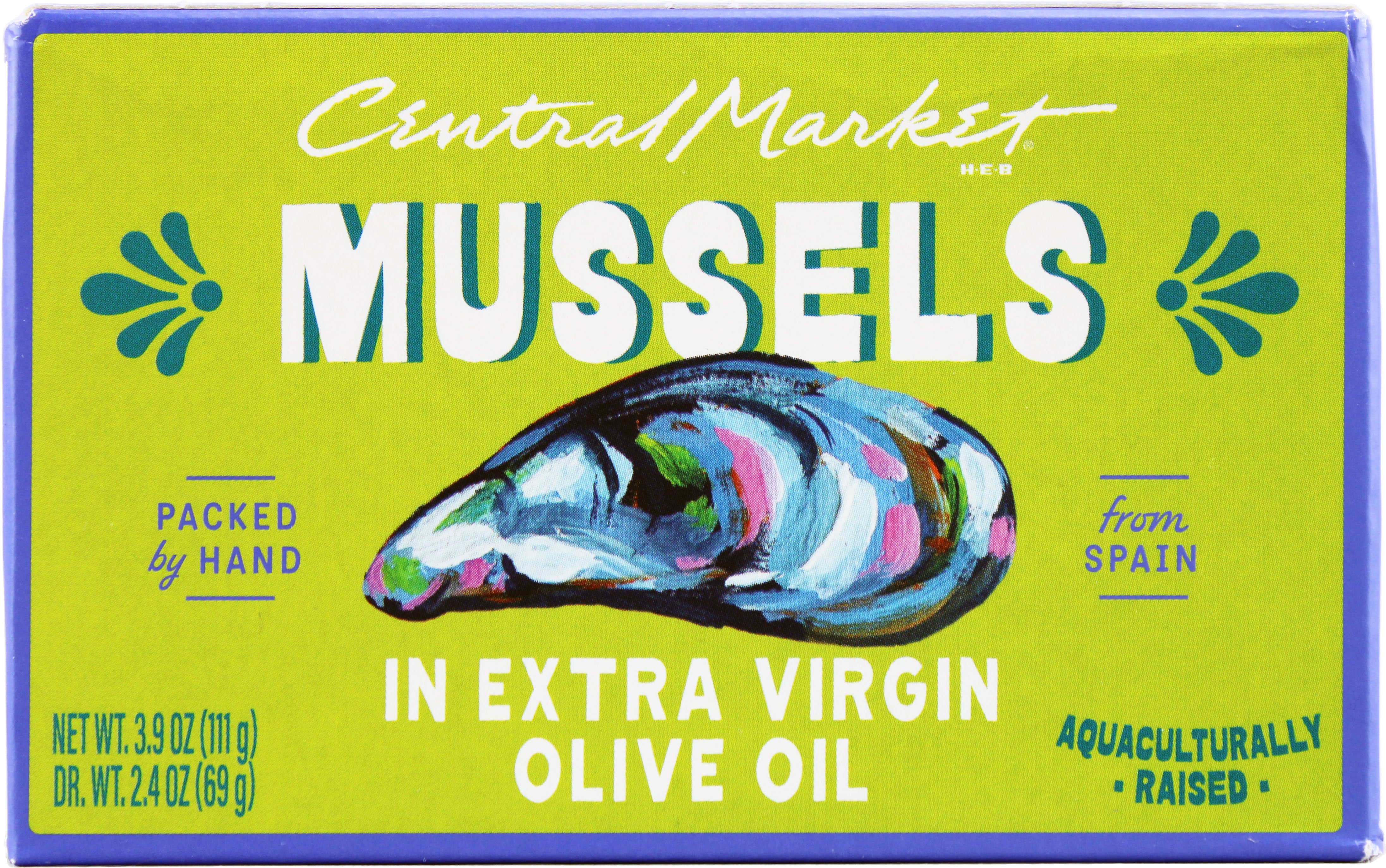 Central Market Mussels in Extra Virgin Olive Oil - Shop Seafood at H-E-B