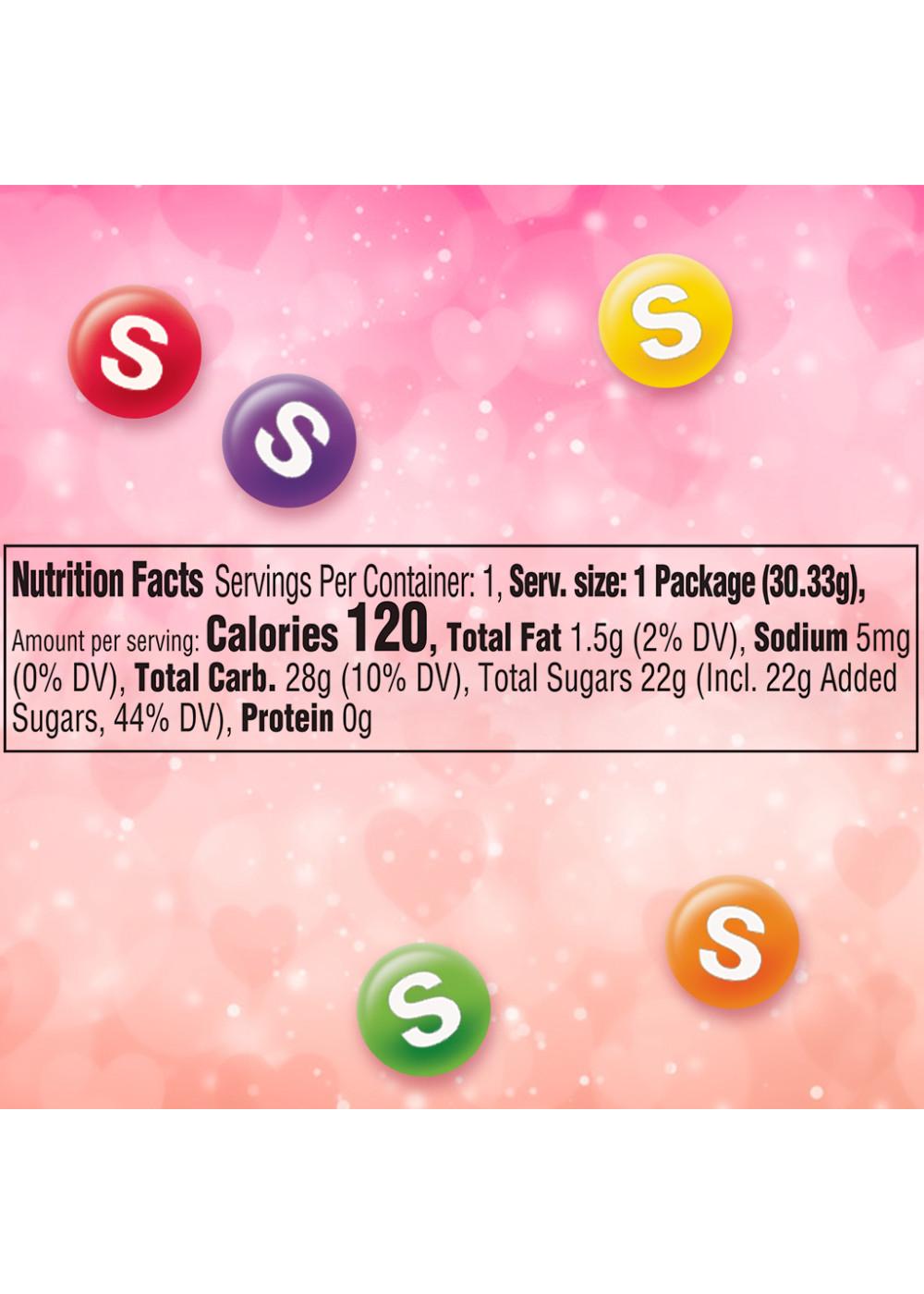 Skittles Littles Original Valentine's Candy Mega Tube - Shop Candy at H-E-B