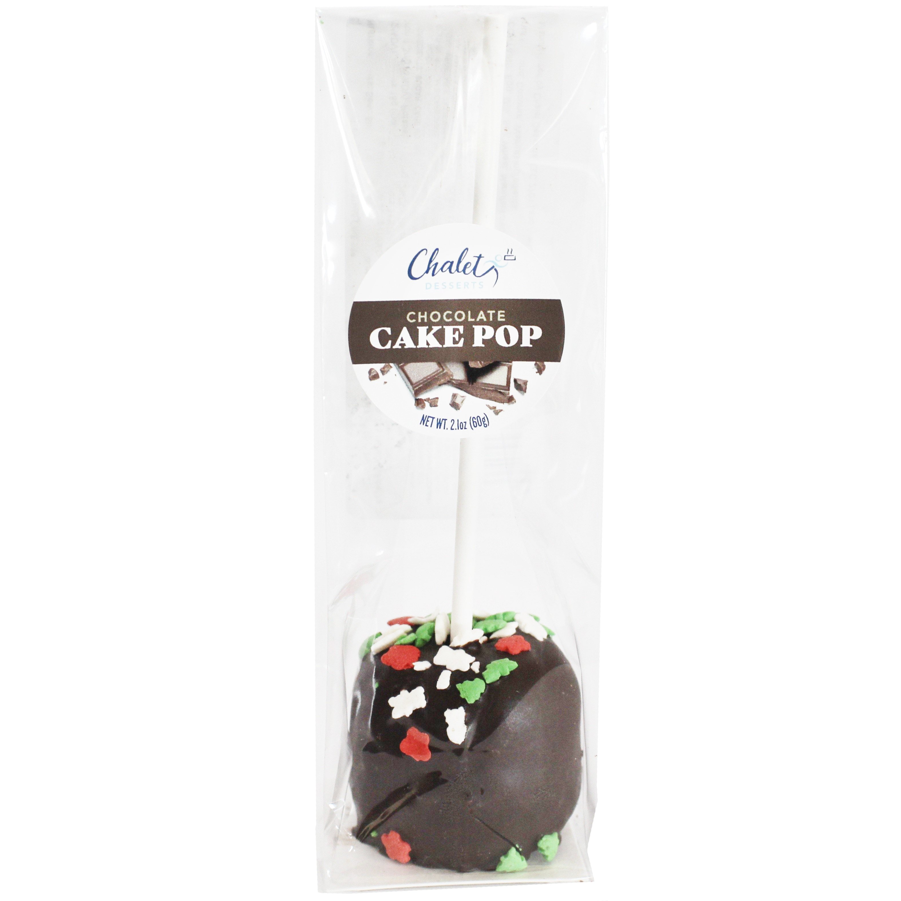Chalet Desserts Chocolate Holiday Cake Pop - Shop Standard cakes at H-E-B
