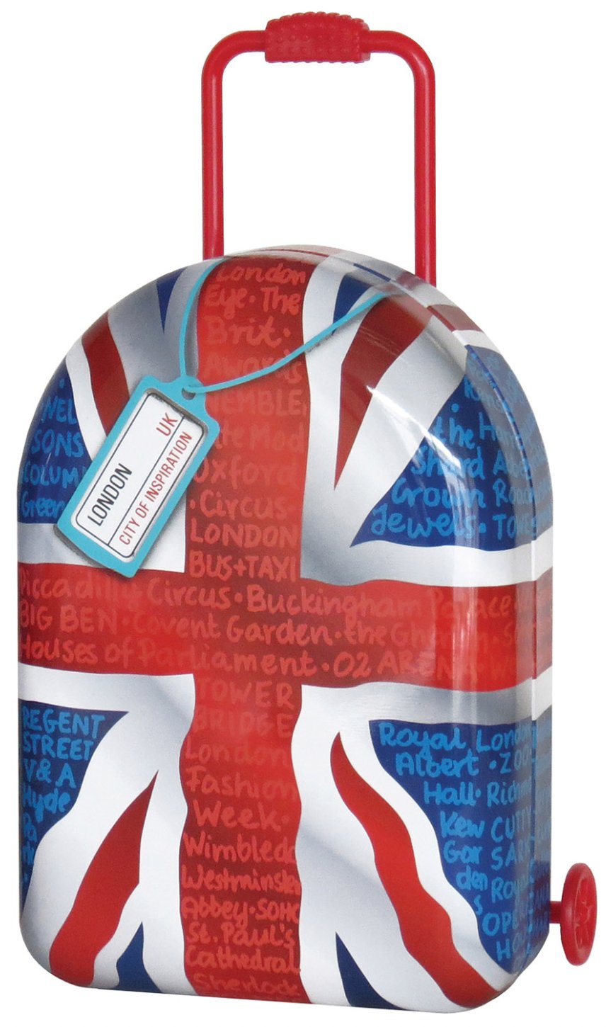 Churchill's English Toffee Union Jack Wheelie Tin, 5.3 oz | Central ...