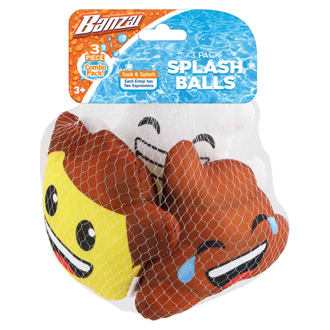 Banzai Emoji Splash Balls - Shop Toys at H-E-B