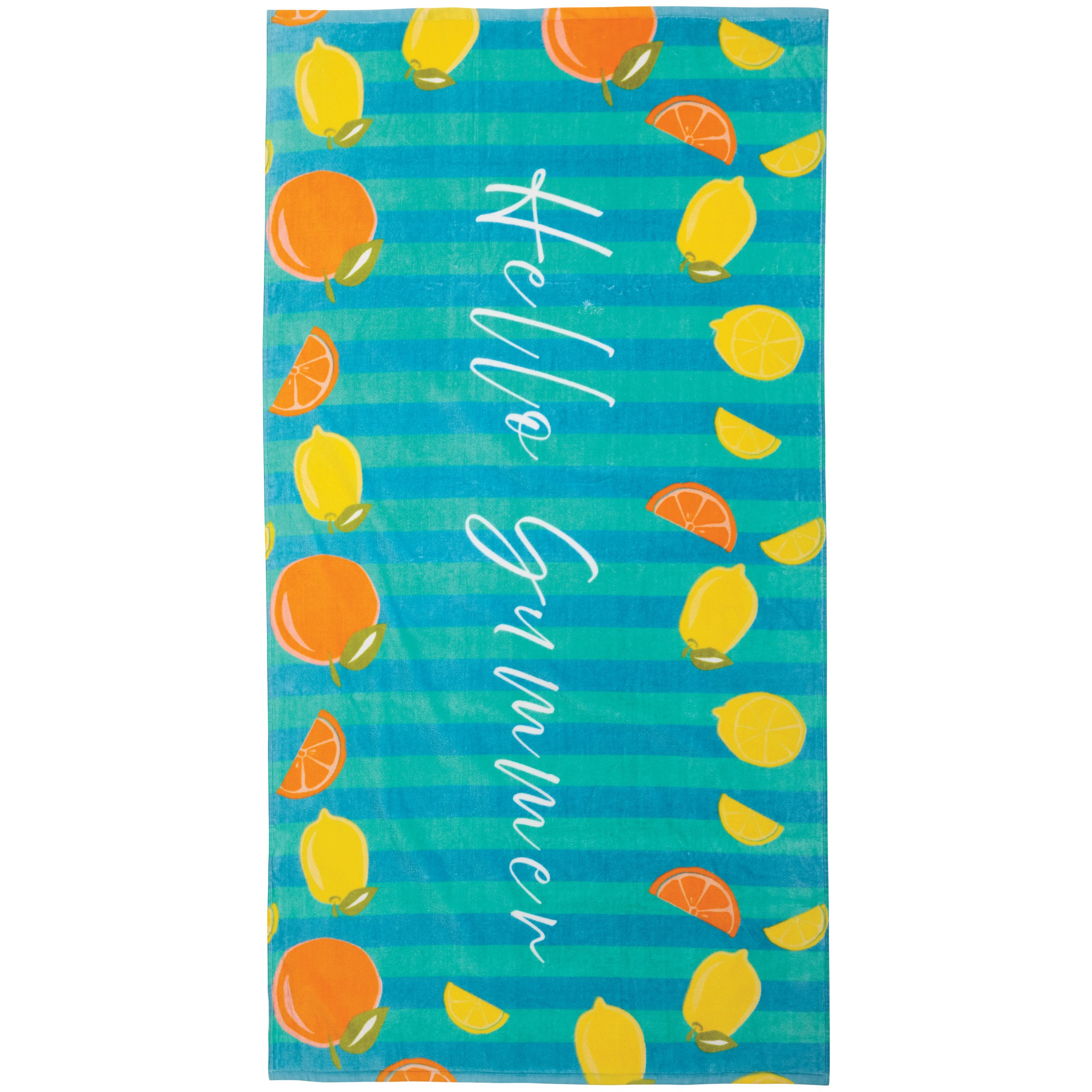 Destination Holiday Summer Beach Towel - Hello Summer - Shop Seasonal ...