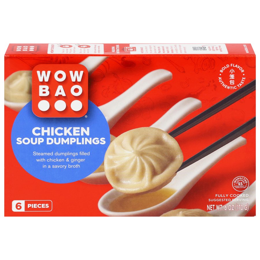 Wow Bao Steamed Chicken Soup Dumplings - Shop Appetizers at H-E-B
