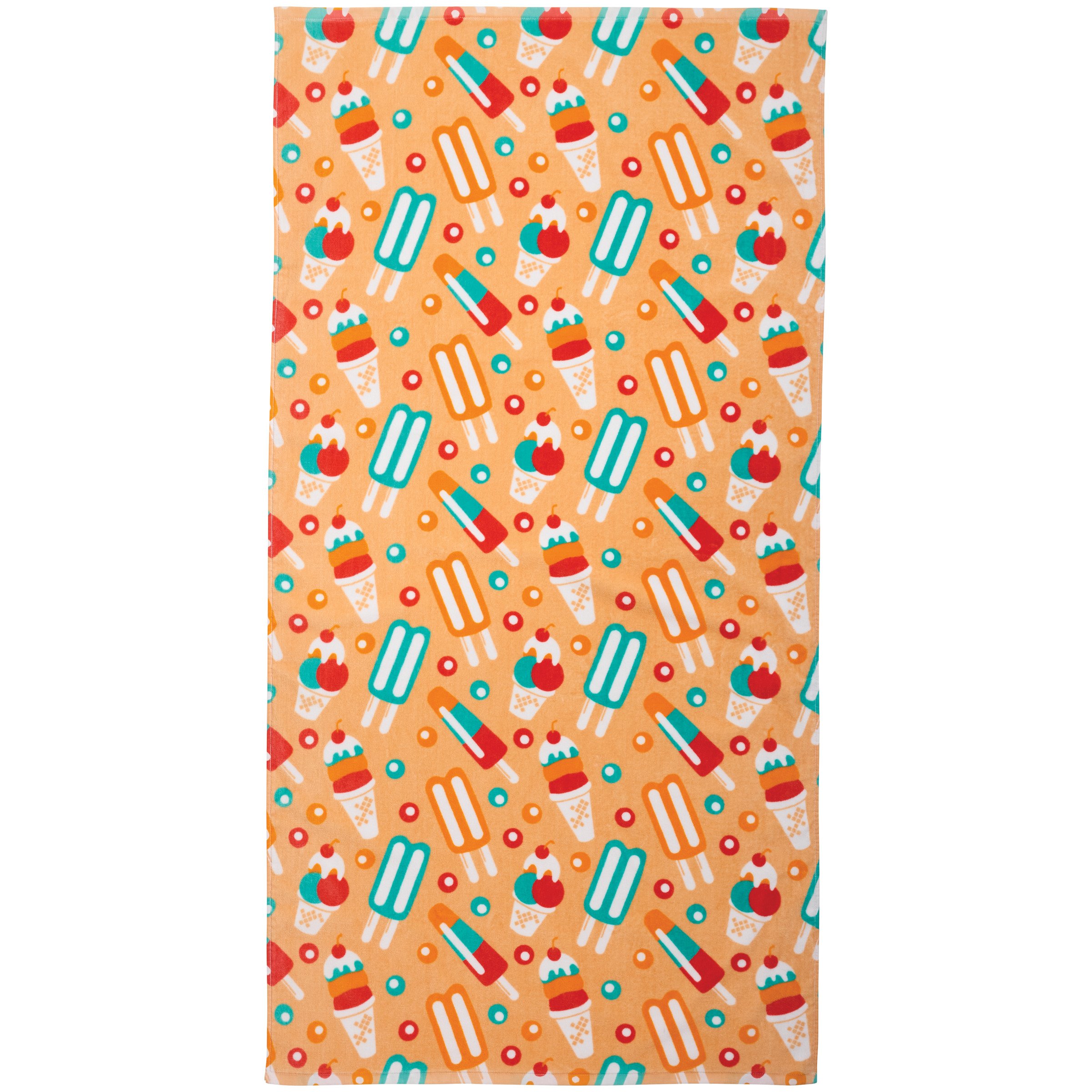 Destination Holiday Summer Beach Towel - Ice Cream - Shop Seasonal ...