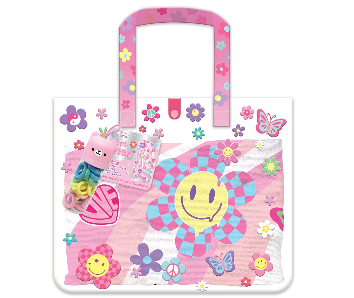 Hot Focus Beach Fashion Tote Bag Set - Shop Yard & sandbox toys at H-E-B