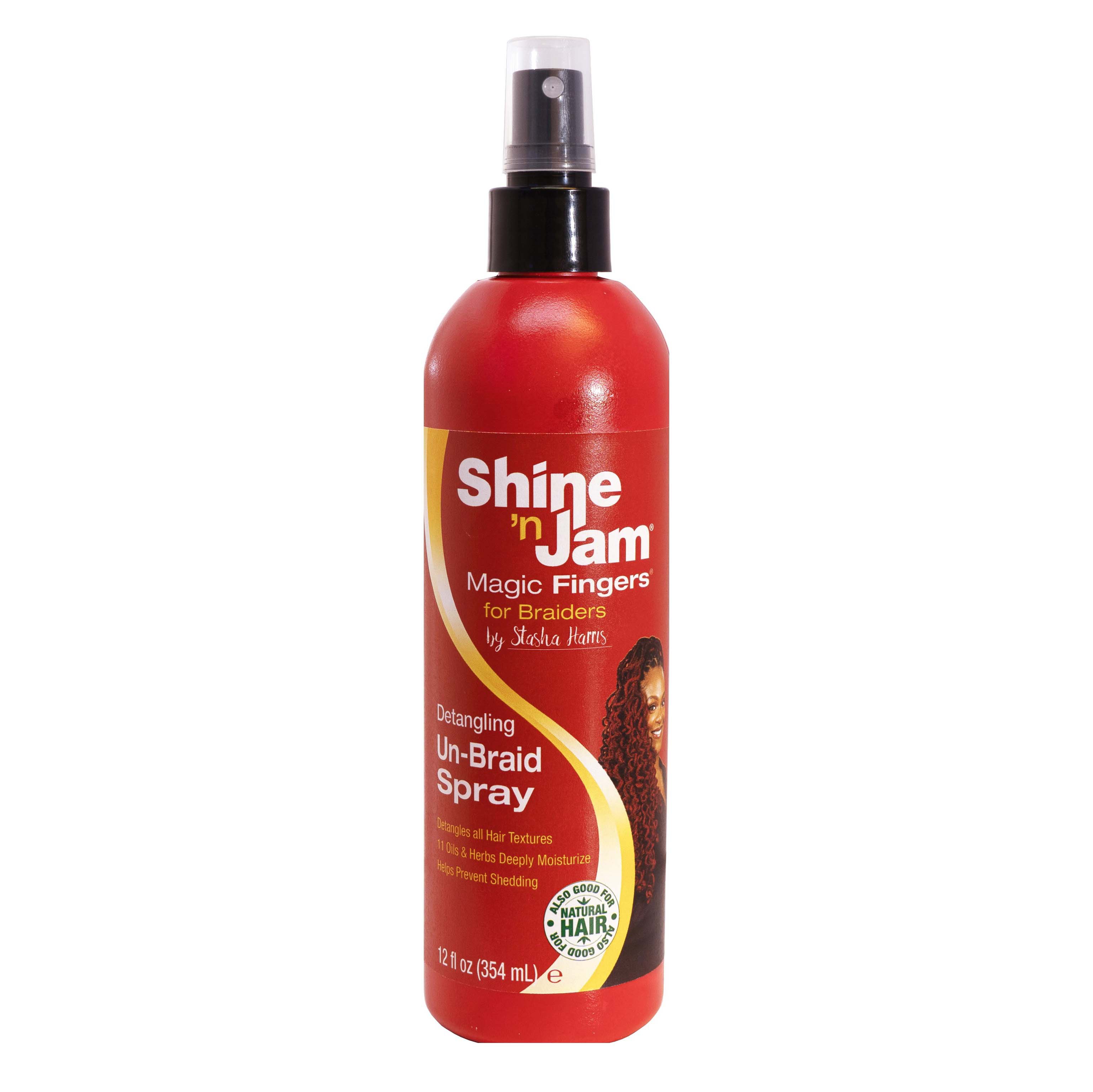 Ampro Shine 'n Jam Magic Fingers Detangling Un-Braid Spray - Shop ...