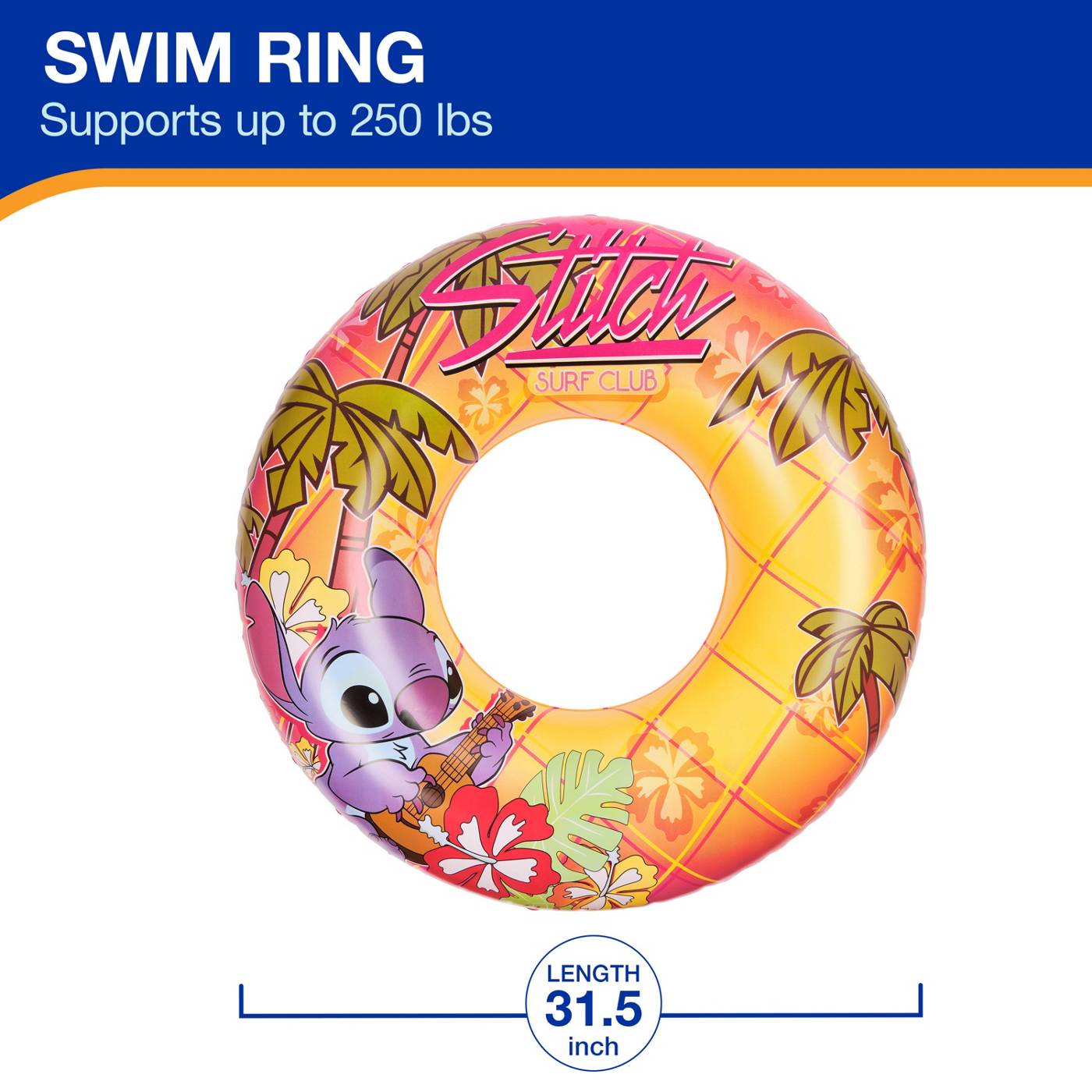 SwimWays Disney Stitch Swim Tube - Shop Floats at H-E-B