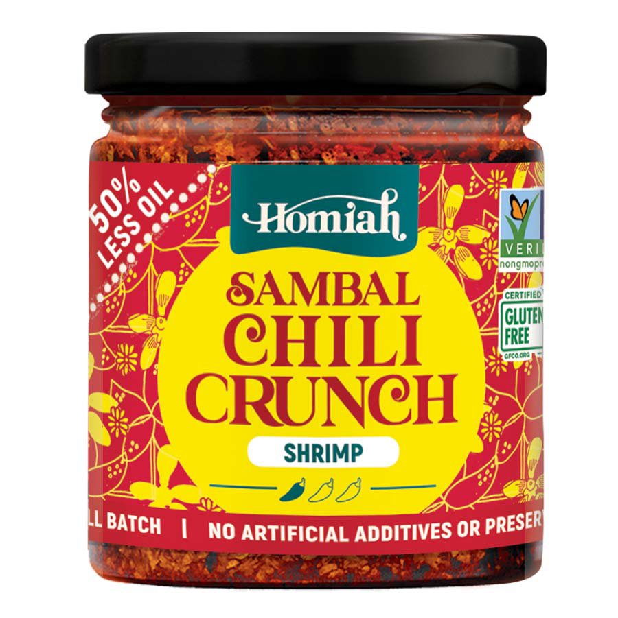 Homiah Sambal Chili Crunch - Shrimp - Shop Specialty sauces at H-E-B