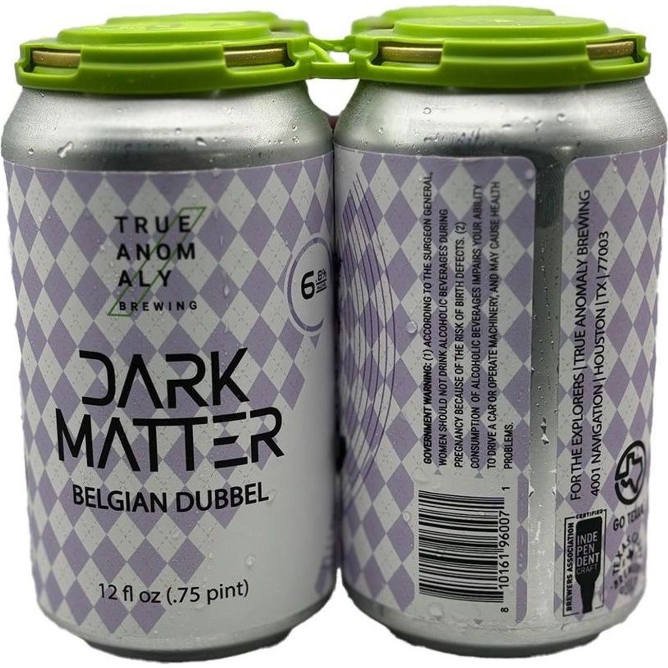 True Anomaly Brewing Dark Matter Belgian Dubbel Beer 4 pk Cans - Shop ...