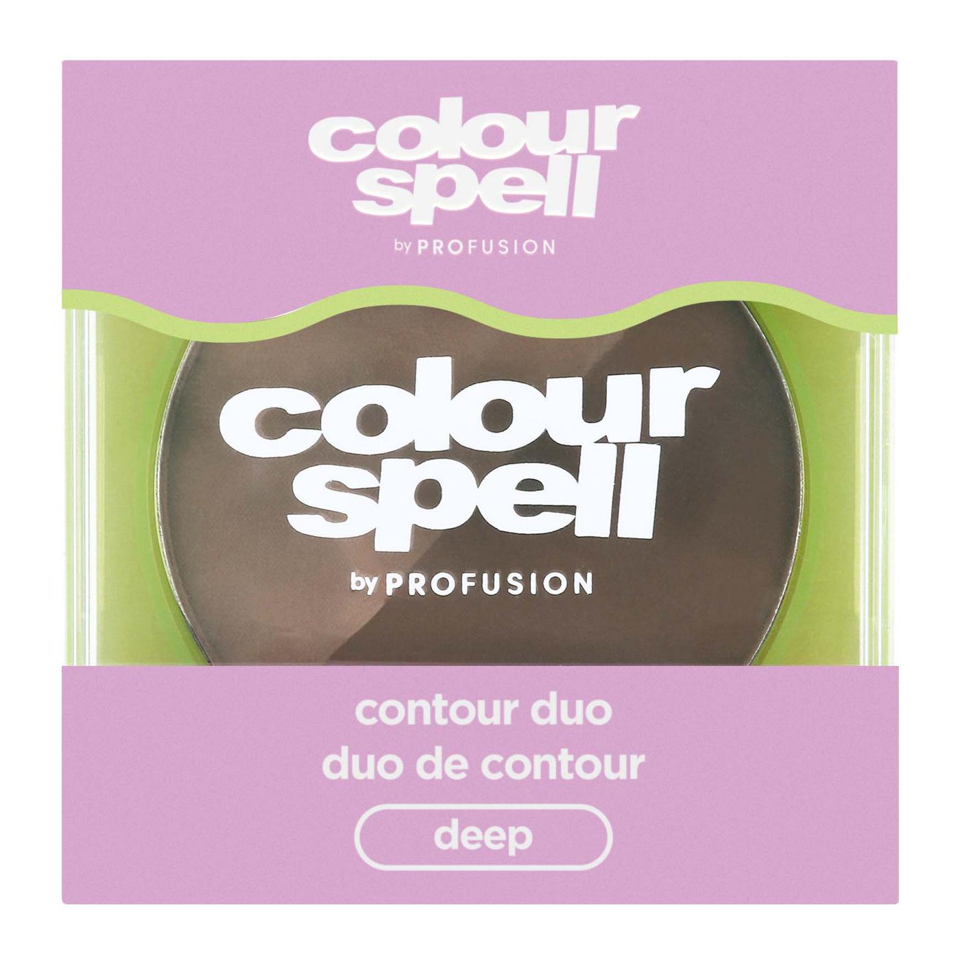 Profusion Cosmetics Colour Spell Contour Duo - Deep - Shop Bronzers ...