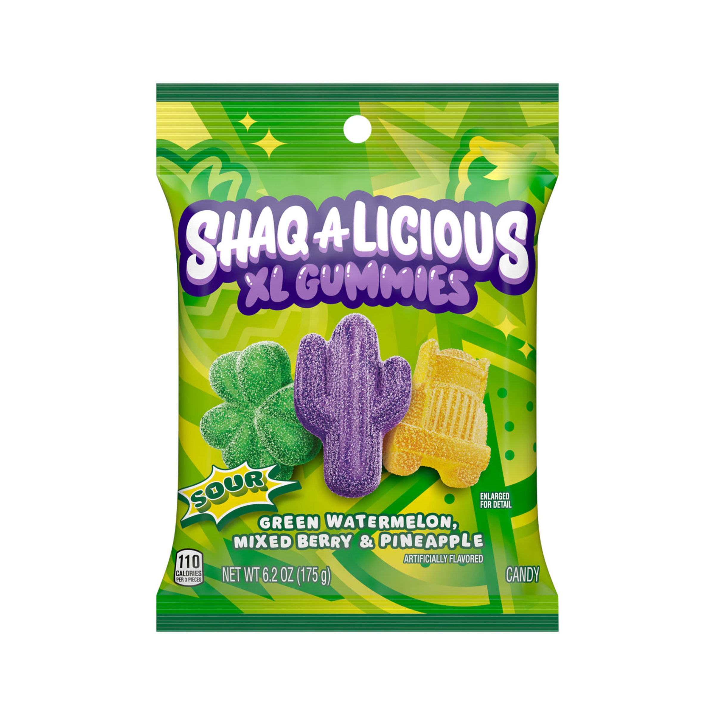 Shaq-A-Licious XL Sour Gummies Candy - Shop Candy at H-E-B