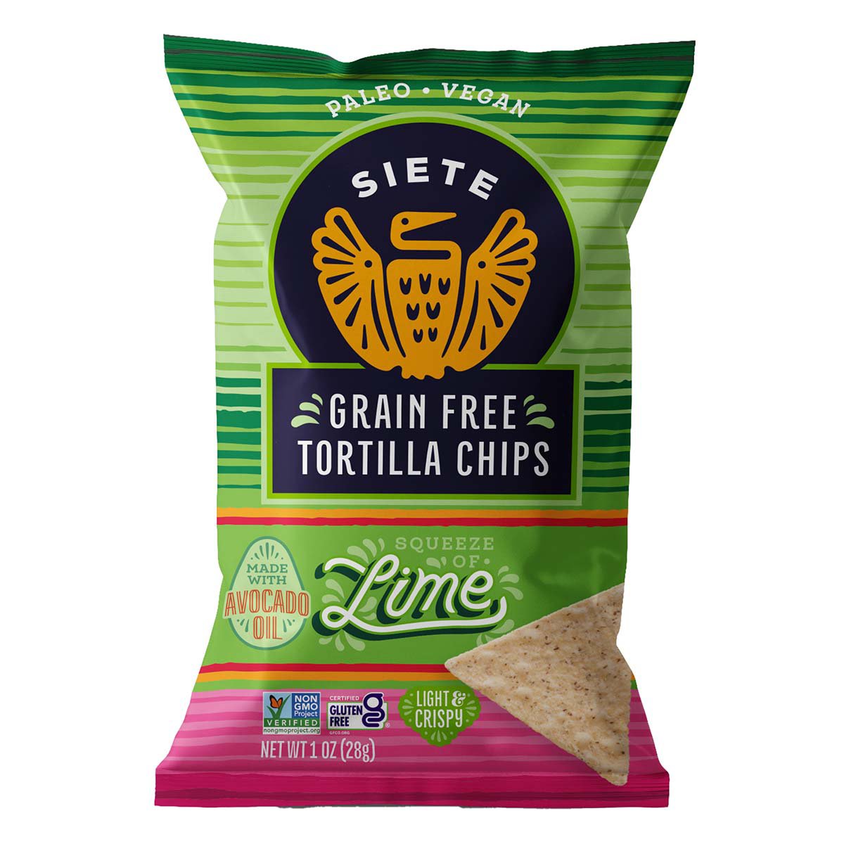 Siete Grain Free Tortilla Chips - Lime - Shop Chips at H-E-B