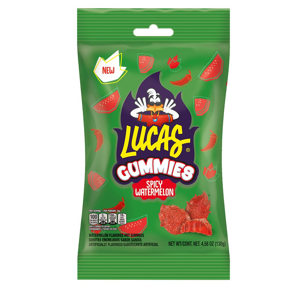 Lucas Lucas Gummies Spicy Watermelon - Shop Candy at H-E-B