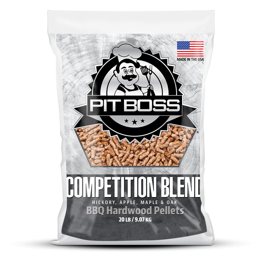 Pit Boss Competition Blend BBQ Hardwood Pellets - Shop Charcoal, wood ...