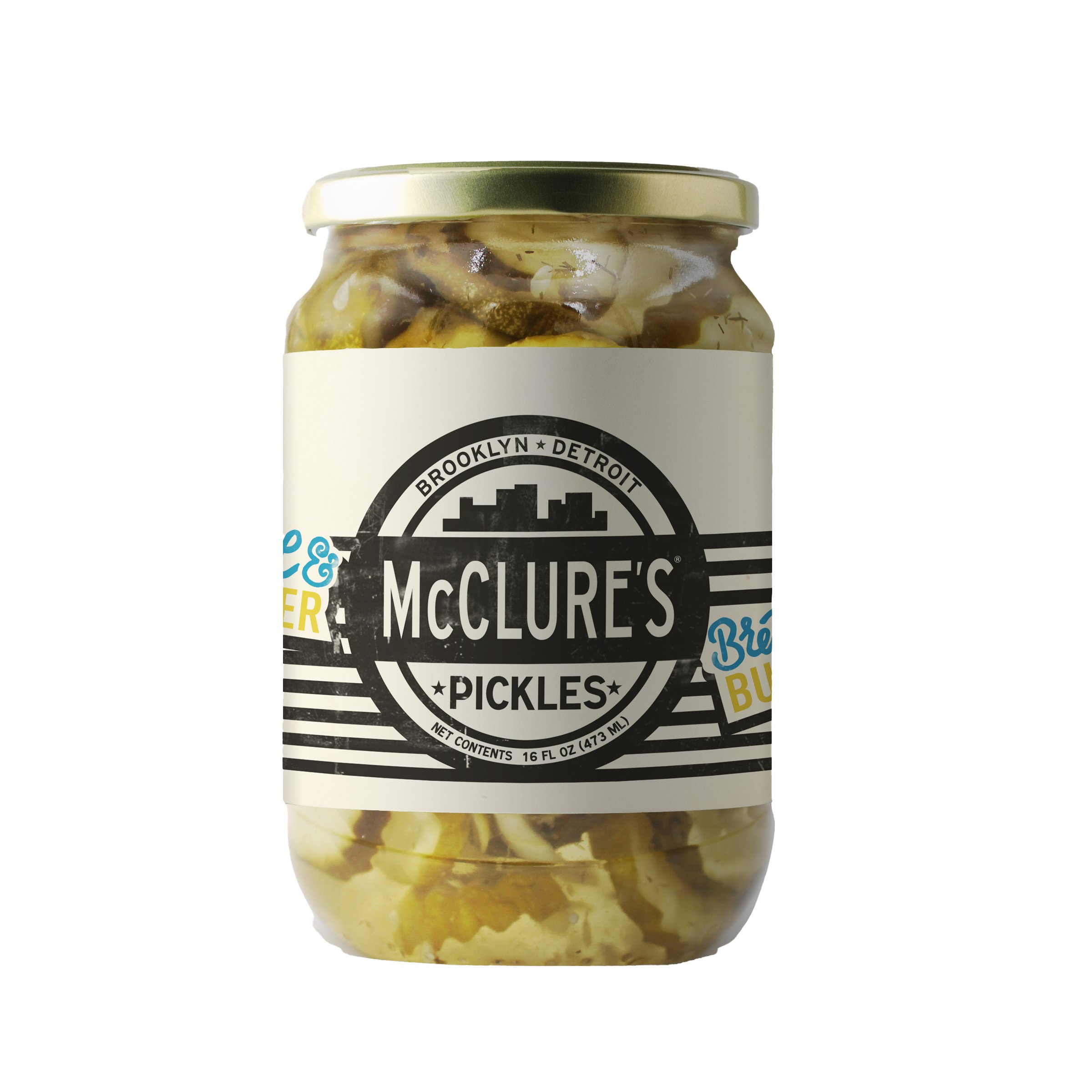 McClure's Pickle Slices - Bread & Butter, 16 oz | Central Market ...