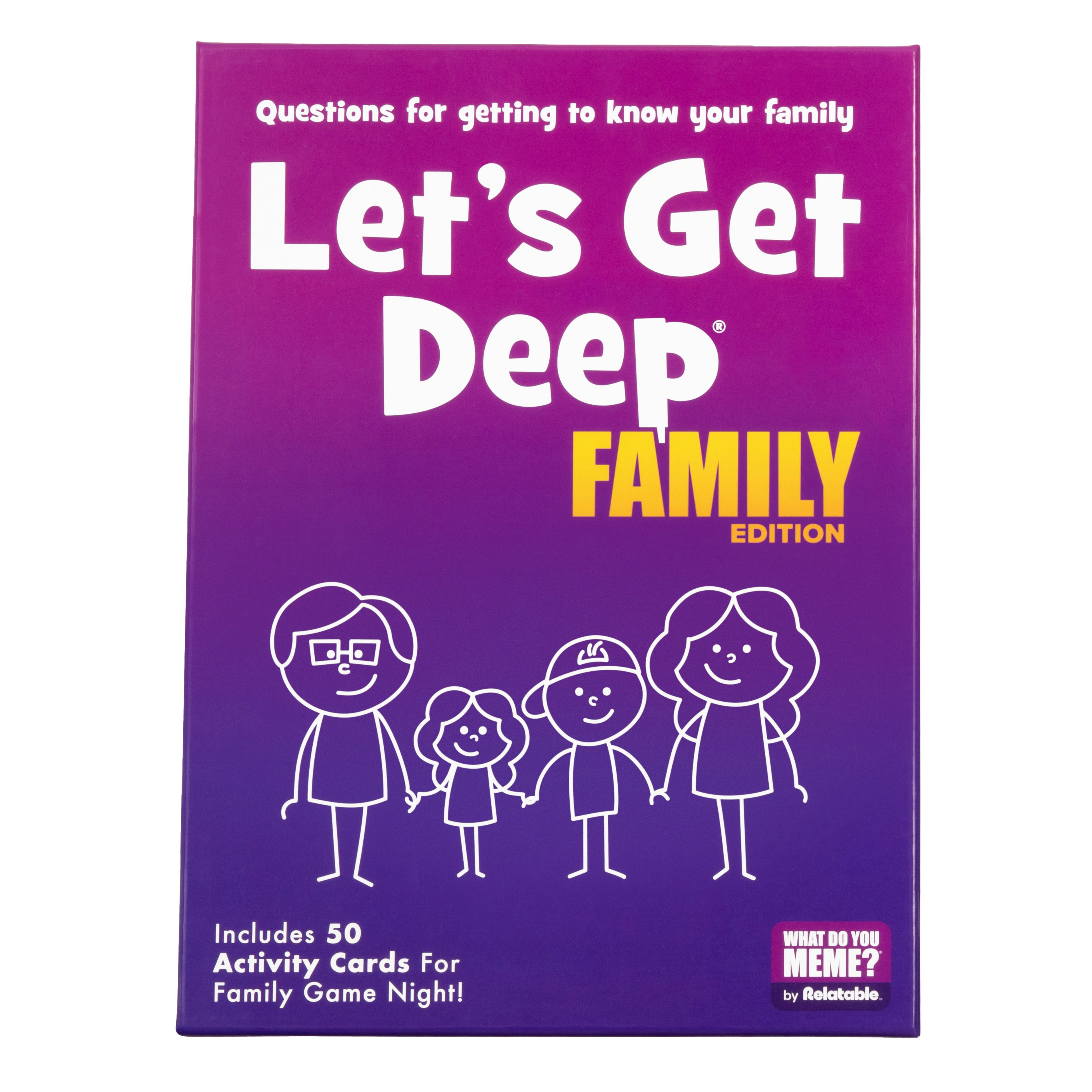 Let's Get Deep Family Edition Card Game - Shop Games at H-E-B