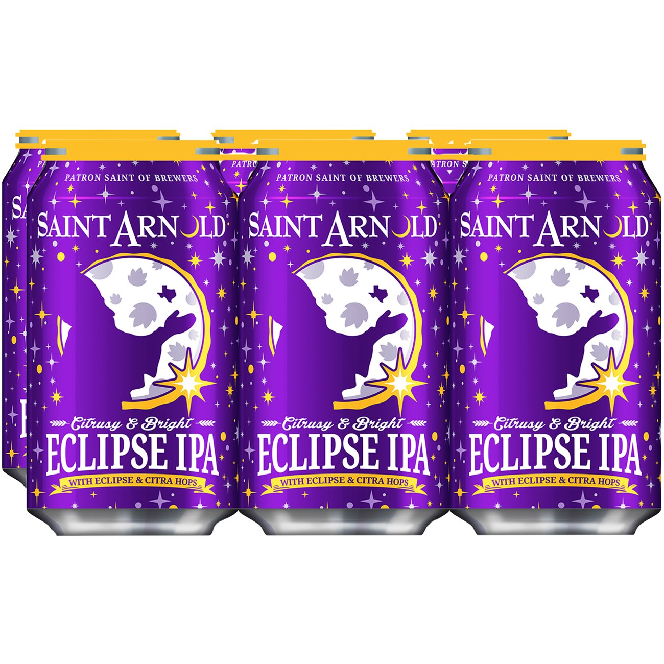 Saint Arnold Eclipse IPA Craft Beer 6 pk Cans - Shop Beer at H-E-B