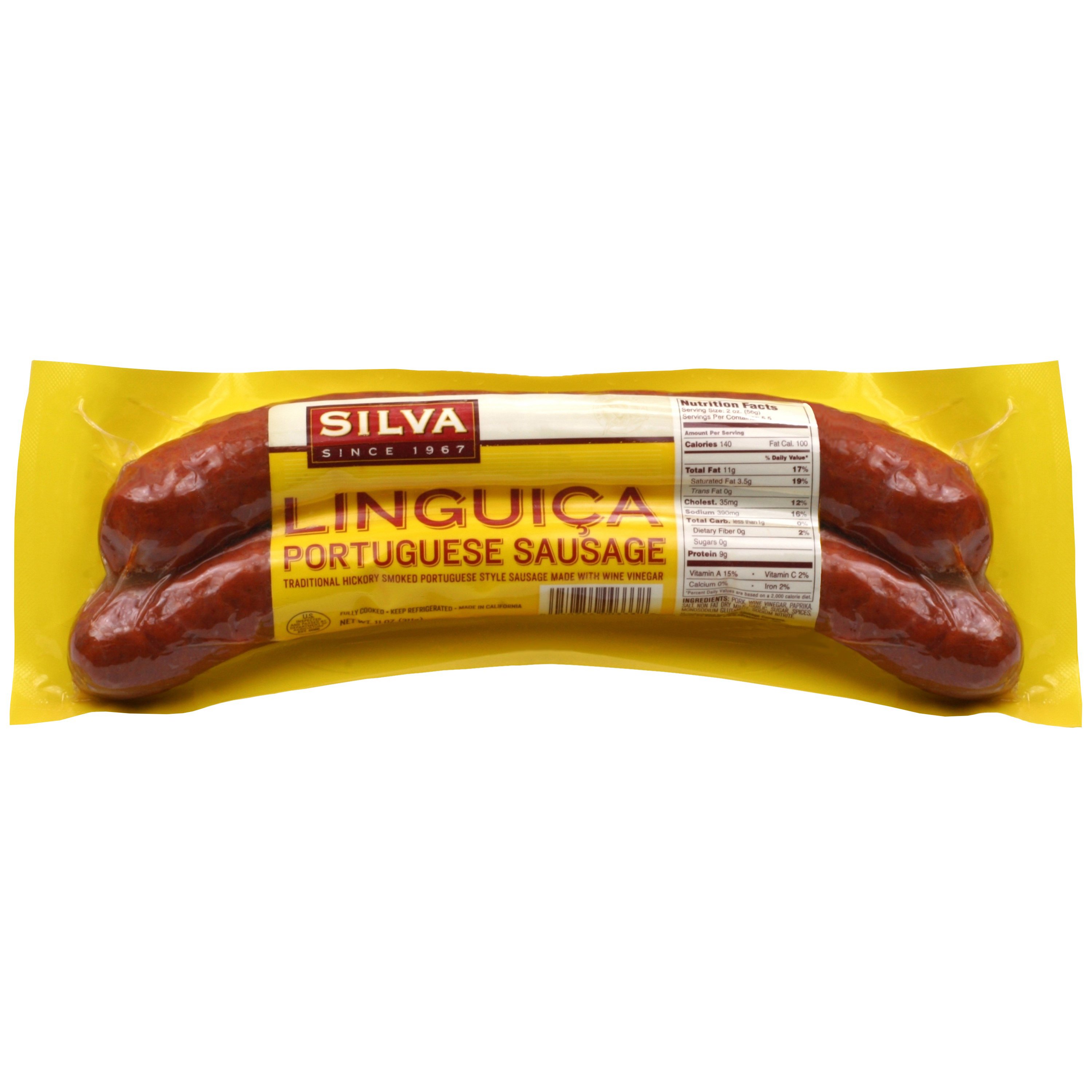 Silva Linguica Hickory Smoked Portuguese Sausage - Shop Sausage at H-E-B